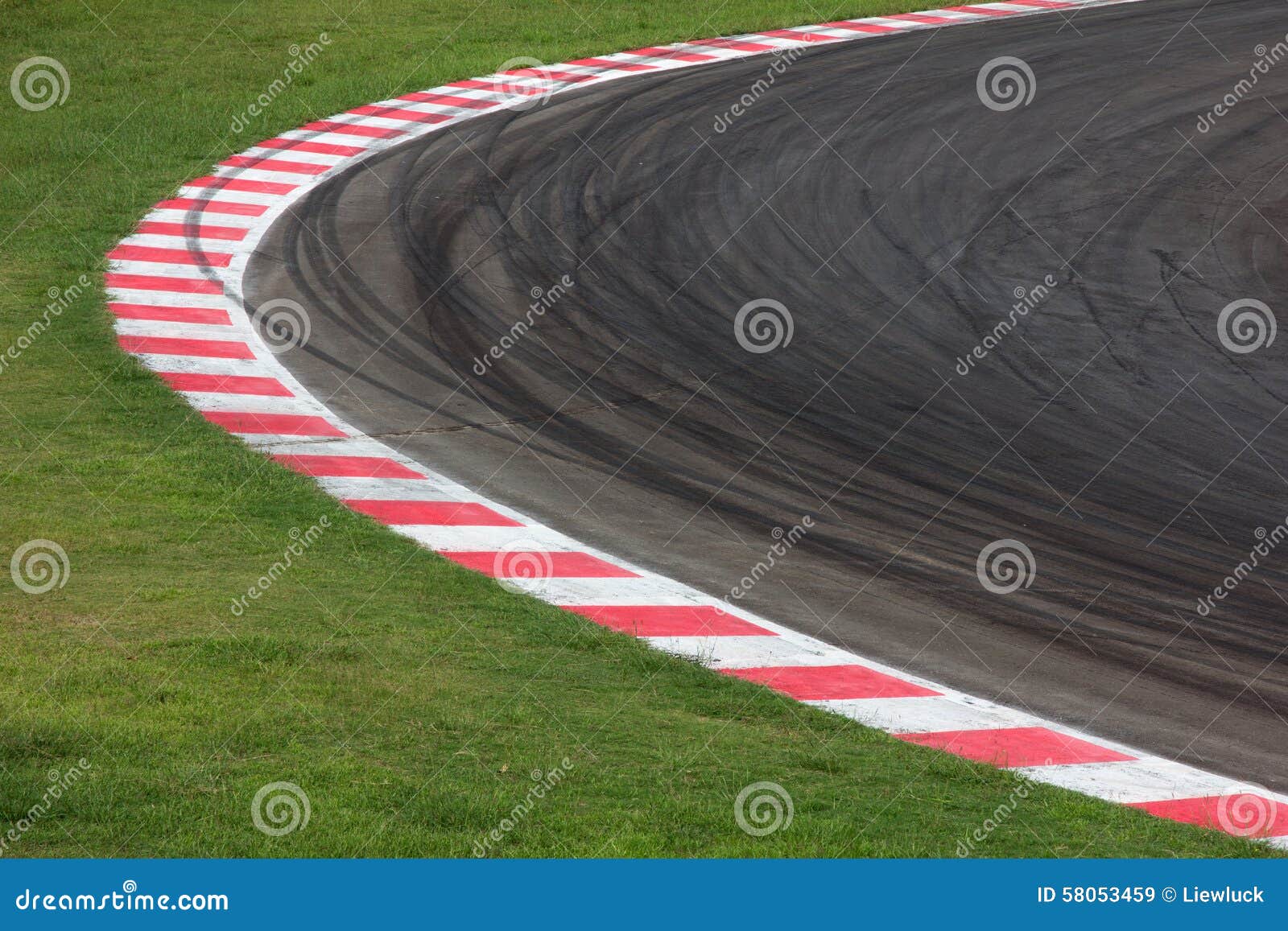 Race track curve road stock image. Image of contest, sportscar - 58053459