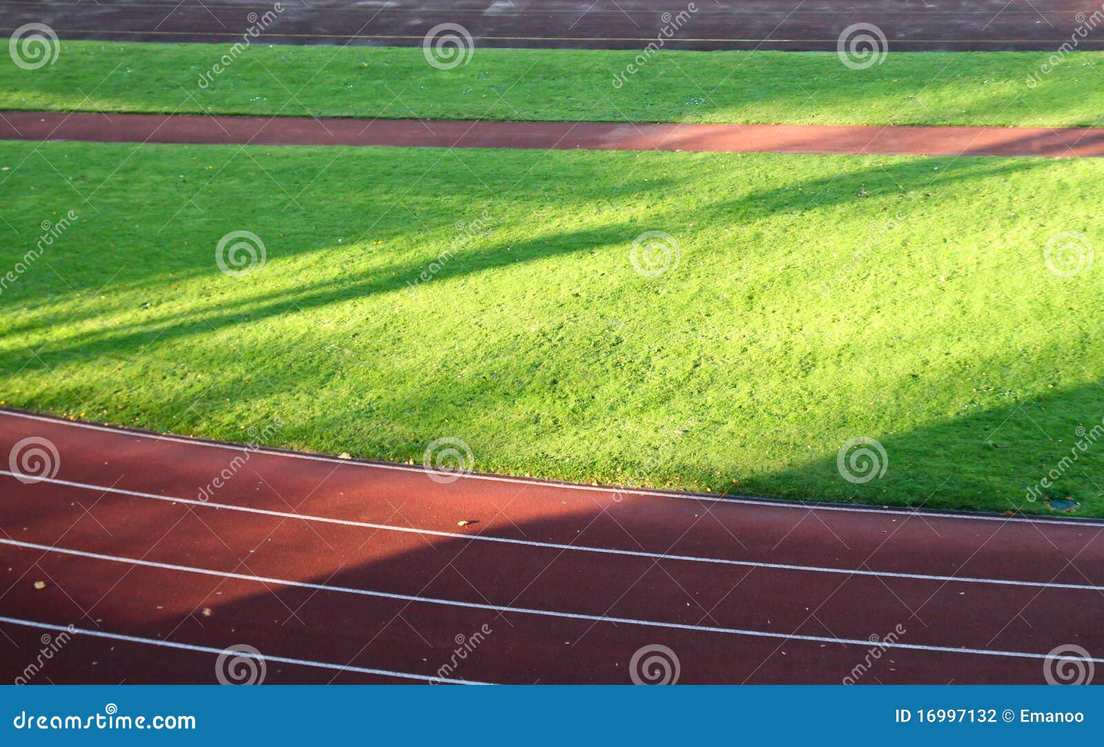 Race Track in Soccer Stadium Stock Photo - Image of lifestyle, football ...