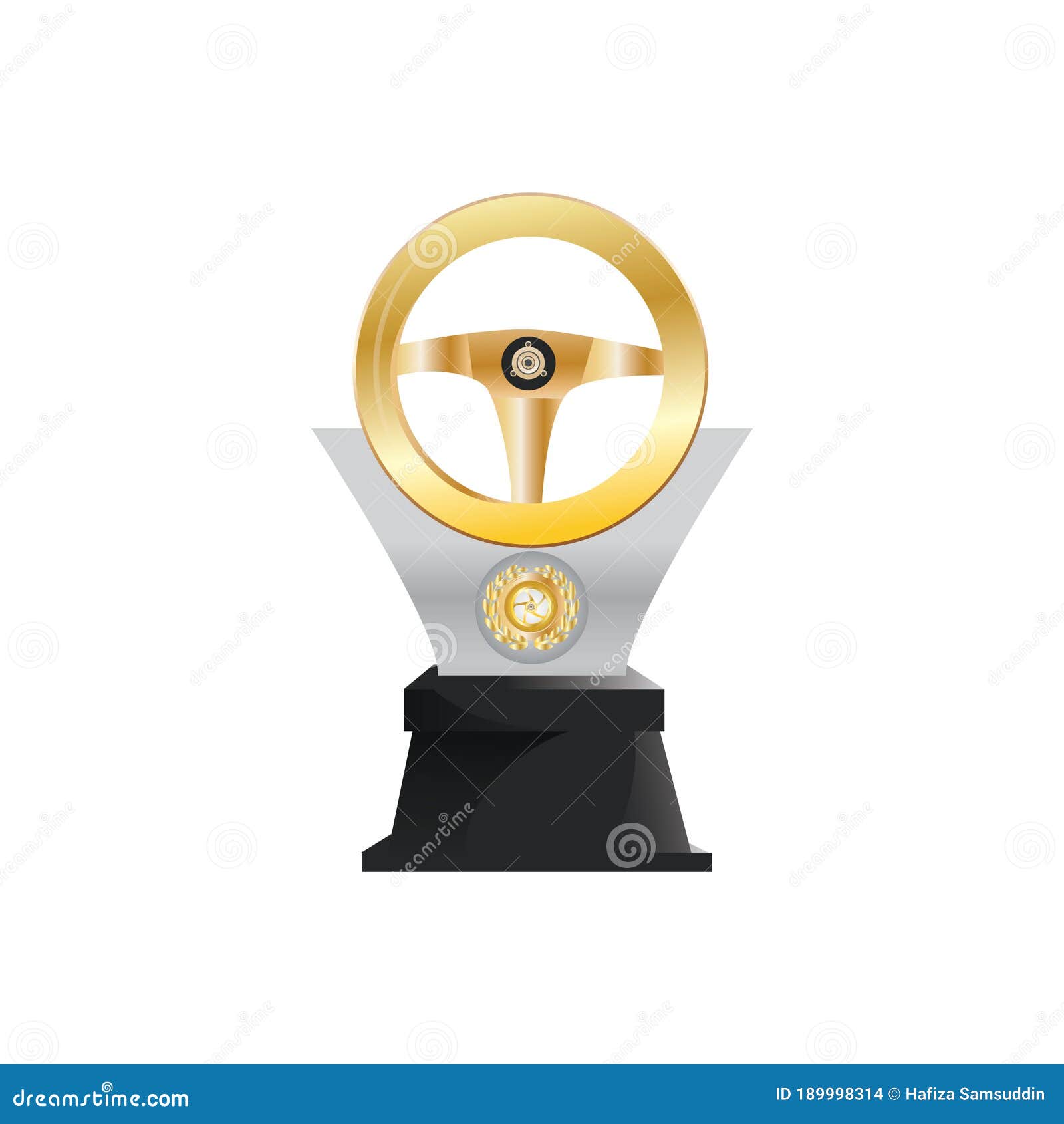 Race Trophy. Vector Illustration Decorative Design Stock Vector ...