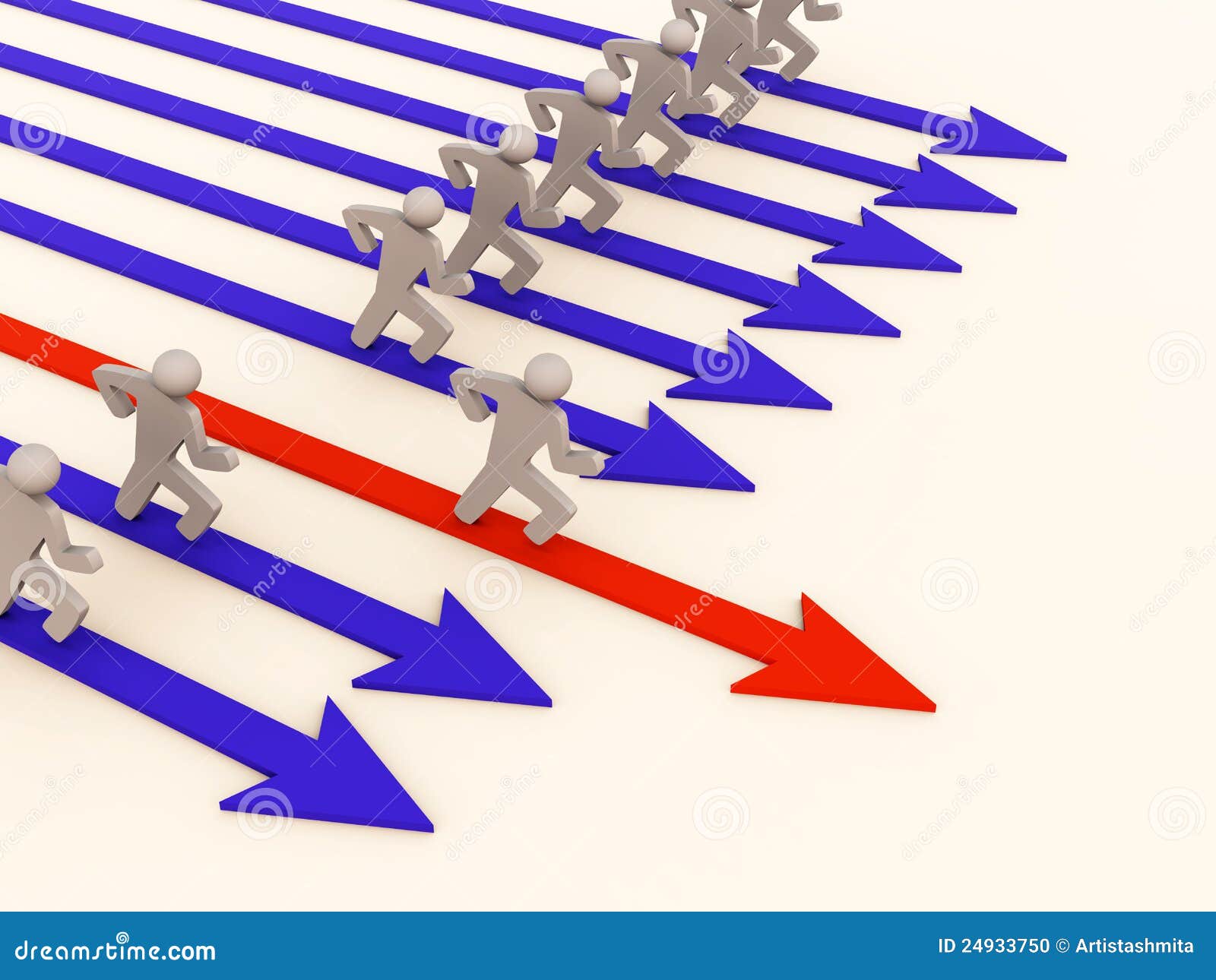 Race winner in competetion stock illustration. Illustration of compete ...