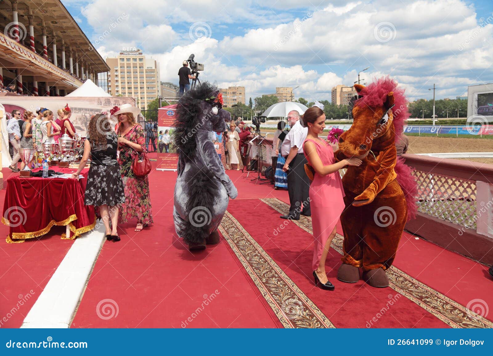 The Races for the Prize of the President of the RF Editorial Stock ...