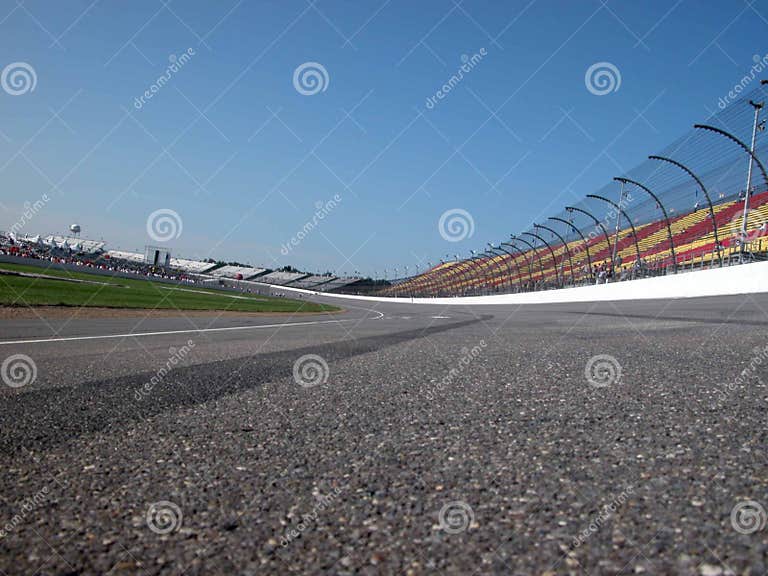 Racetrack stock image. Image of pavement, asphalt, racetrack - 1674107