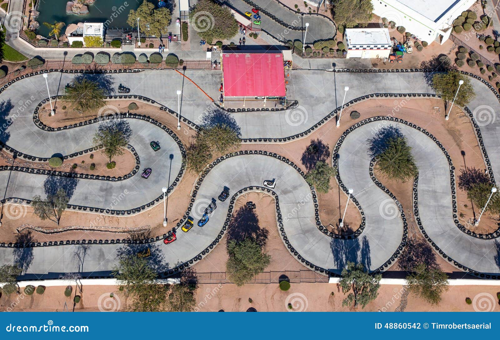 Racetrack stock photo. Image of landscape, small, curves - 48860542