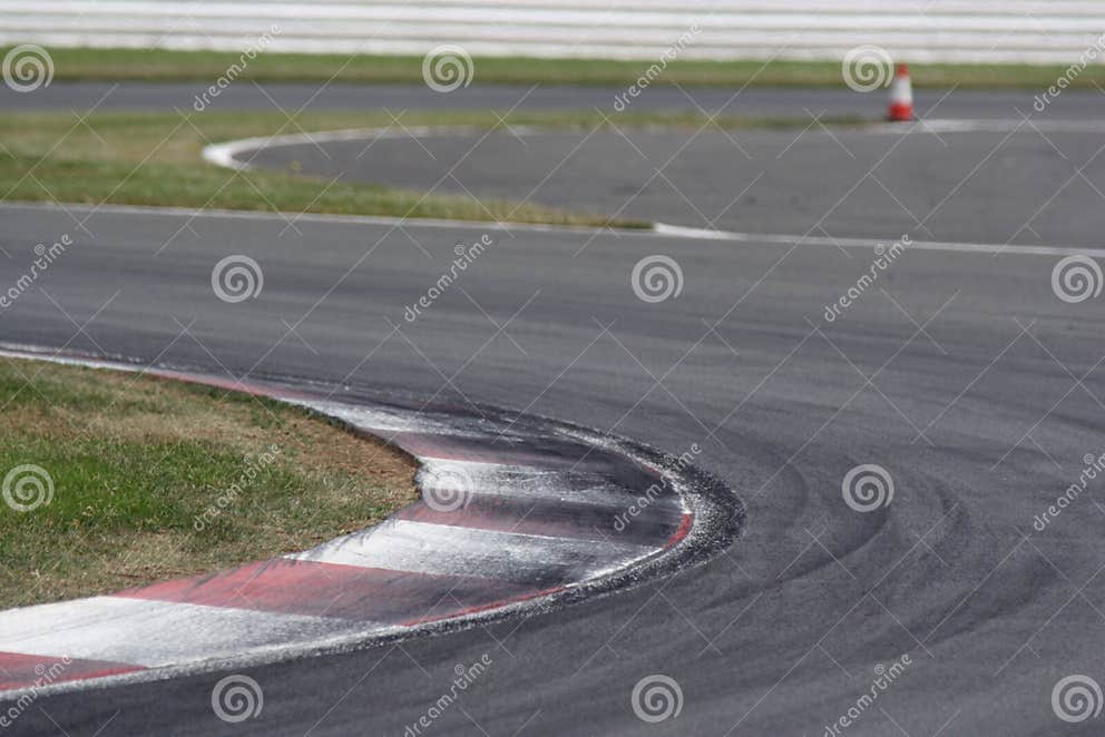 Racetrack Corner stock photo. Image of slalom, chicane - 10114464