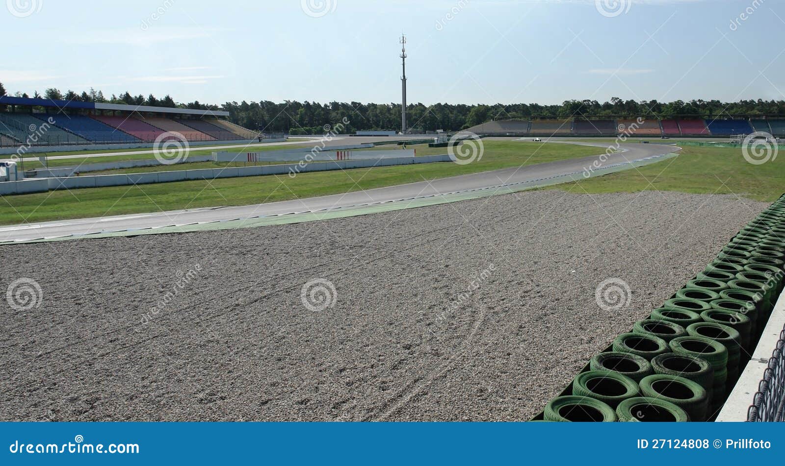 Racetrack curve stock photo. Image of motor, germany - 27124808
