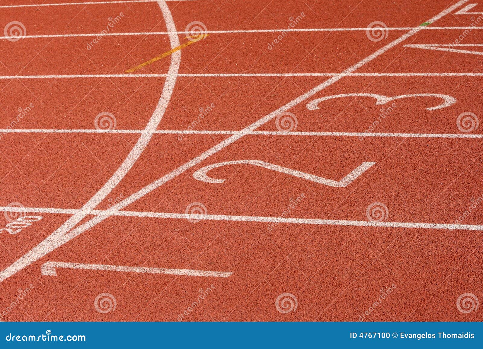 Racetrack finish line stock photo. Image of abstract, numbers - 4767100