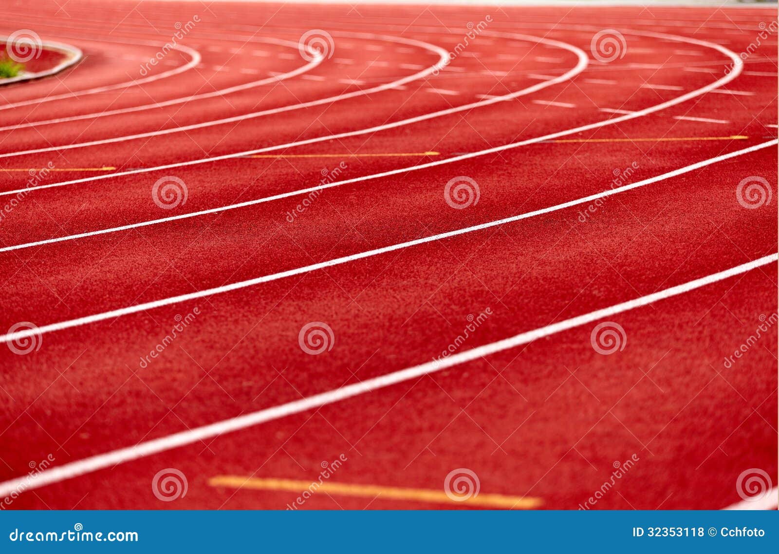 Racetrack in red stock photo. Image of quickly, school - 32353118