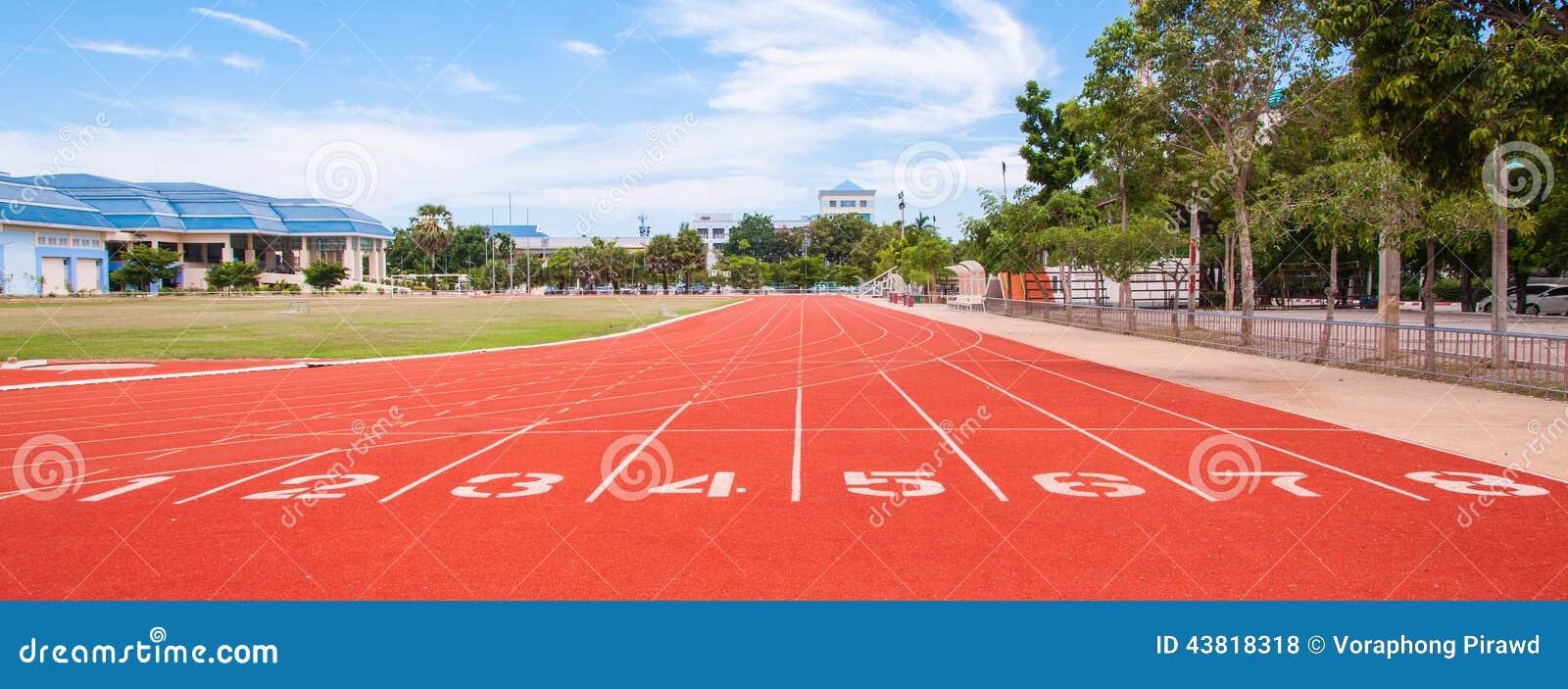 Racetrack stock photo. Image of color, compete, field - 43818318