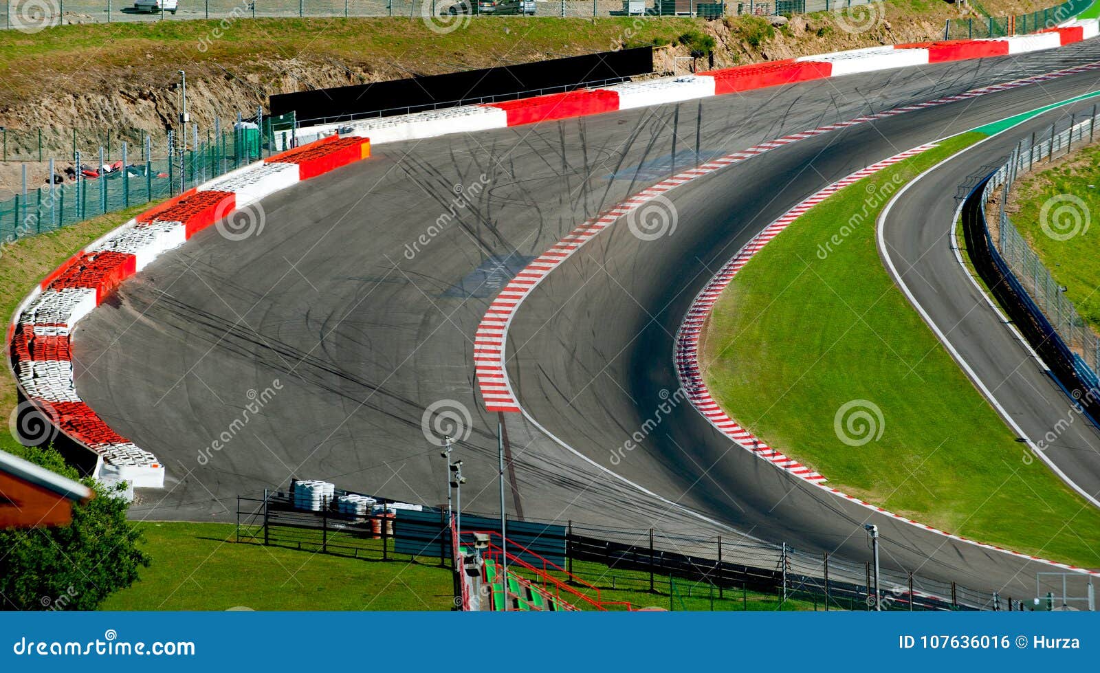 Racetrack in Spa stock photo. Image of racing, circuit - 107636016