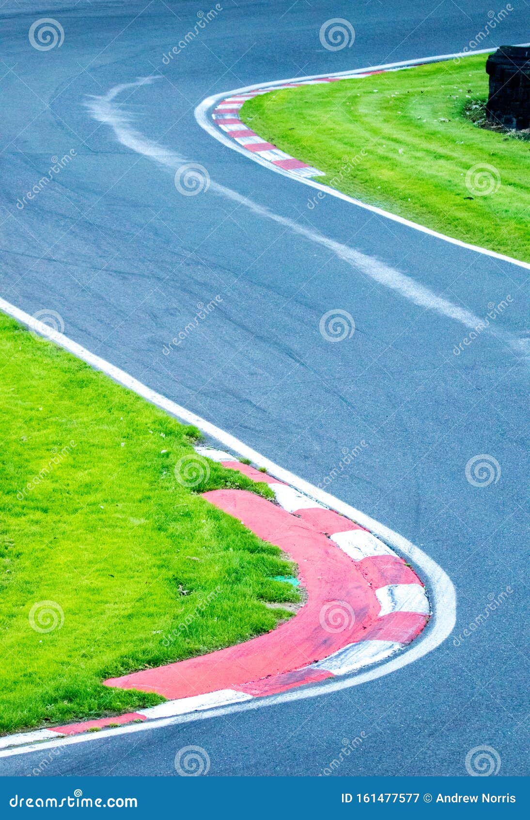 Racetrack View stock image. Image of racing, motorbike - 161477577