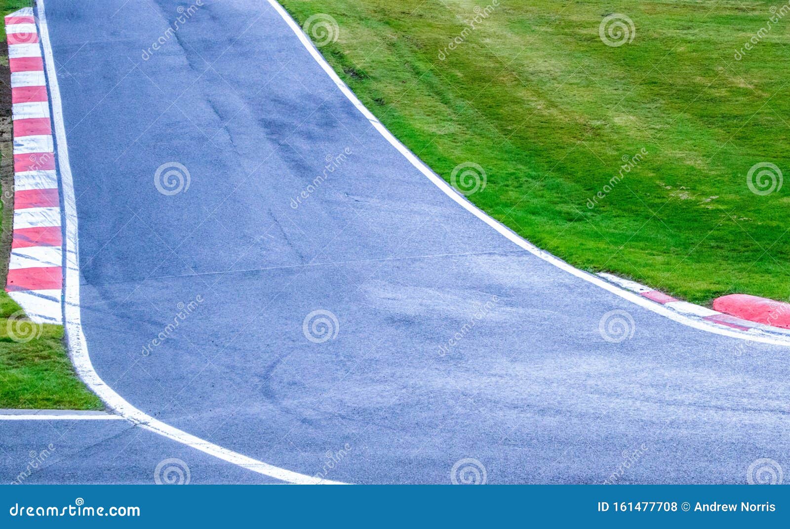 Racetrack View stock photo. Image of grass, race, rally - 161477708
