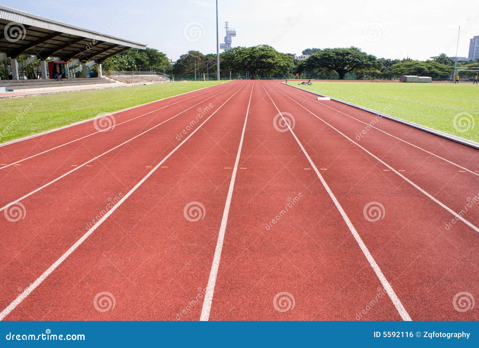 Raceway stock photo. Image of plastic, university, field - 5592116