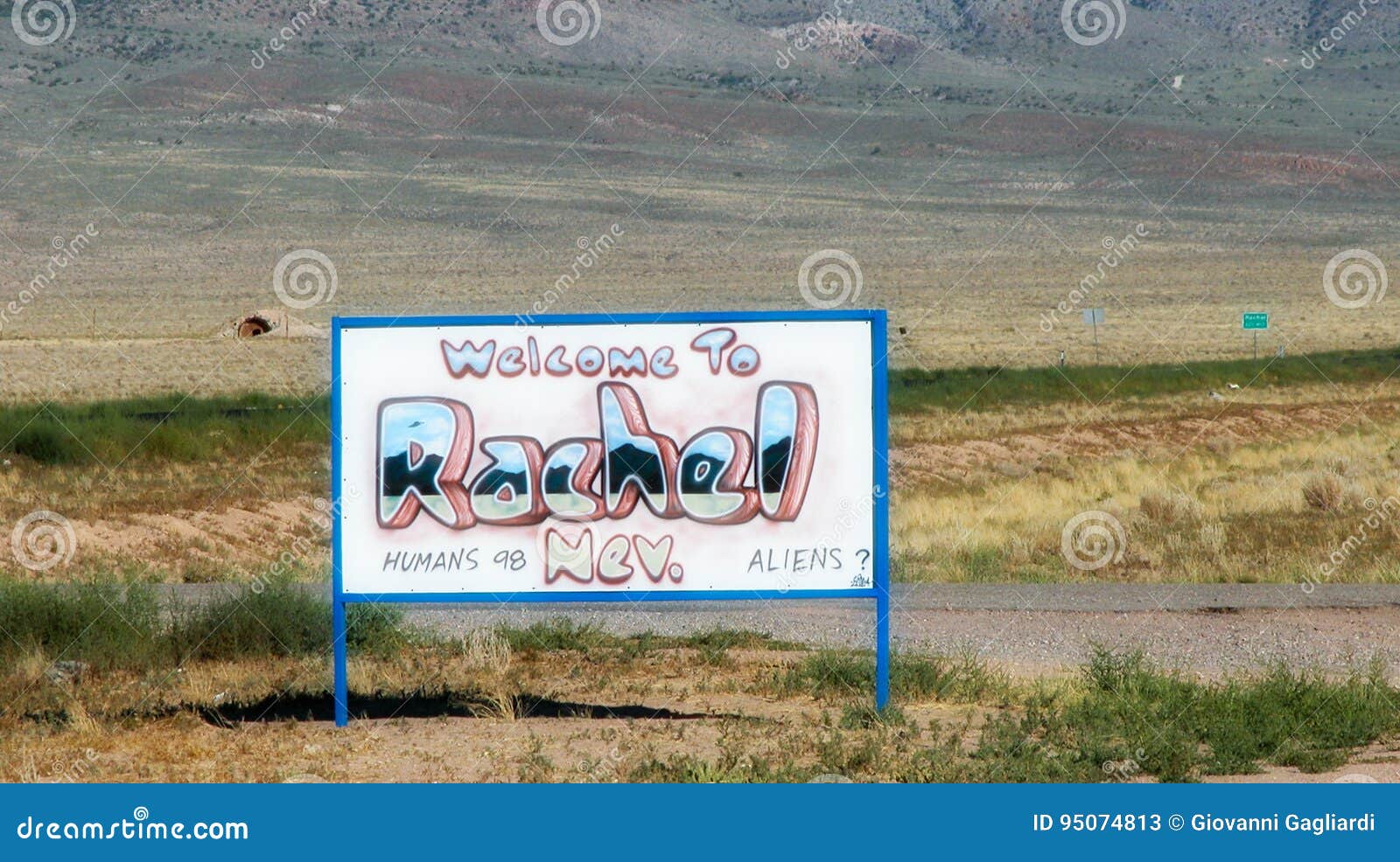 Rachel, Nevada editorial stock photo. Image of idea, growth - 95074813