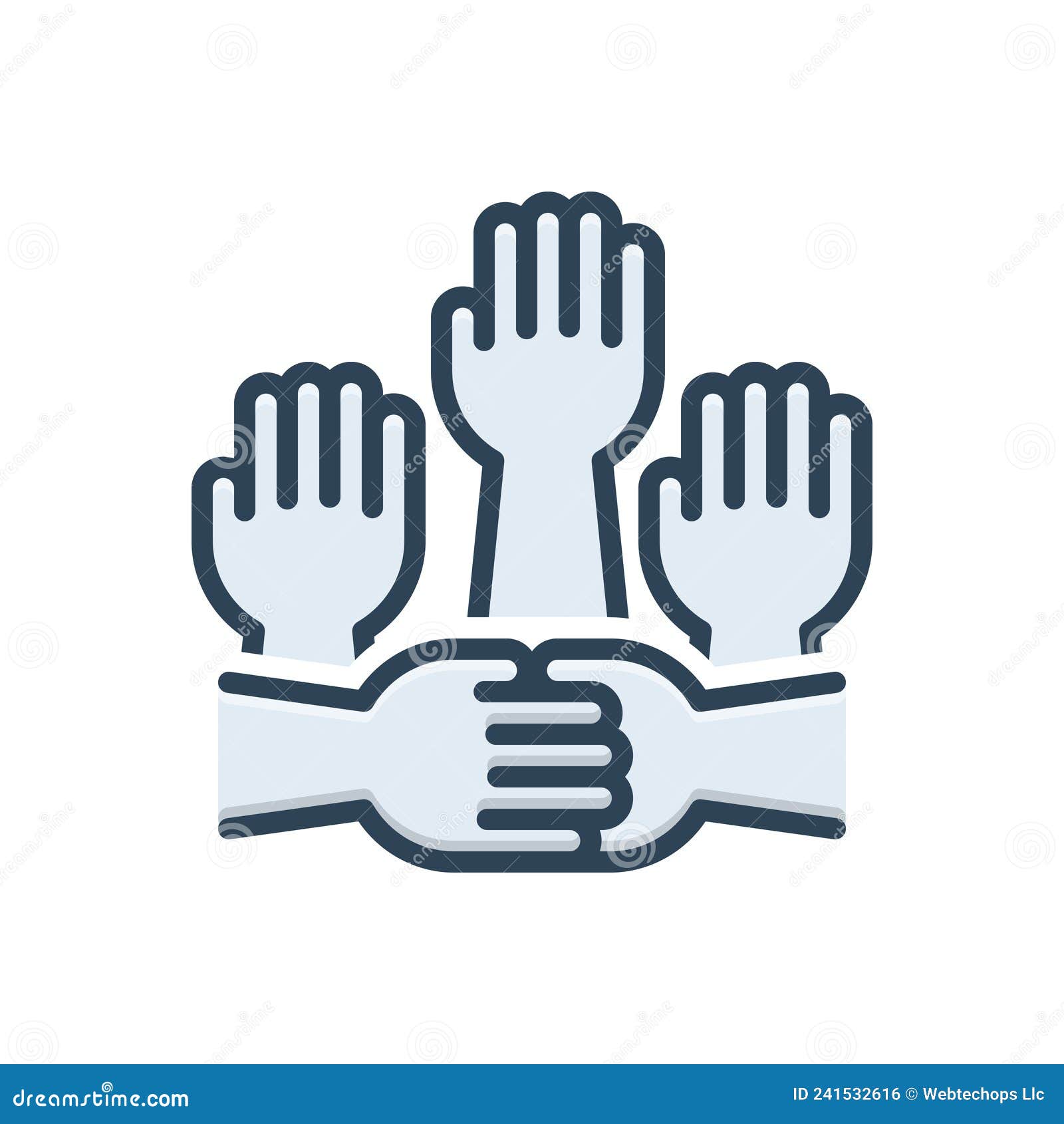 Color Illustration Icon for Racial, Species and Family Stock ...