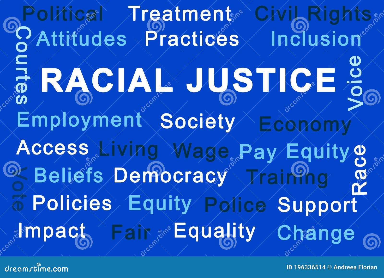Racial Justice Icon. Monochrome Simple Sign From Social Causes And ...