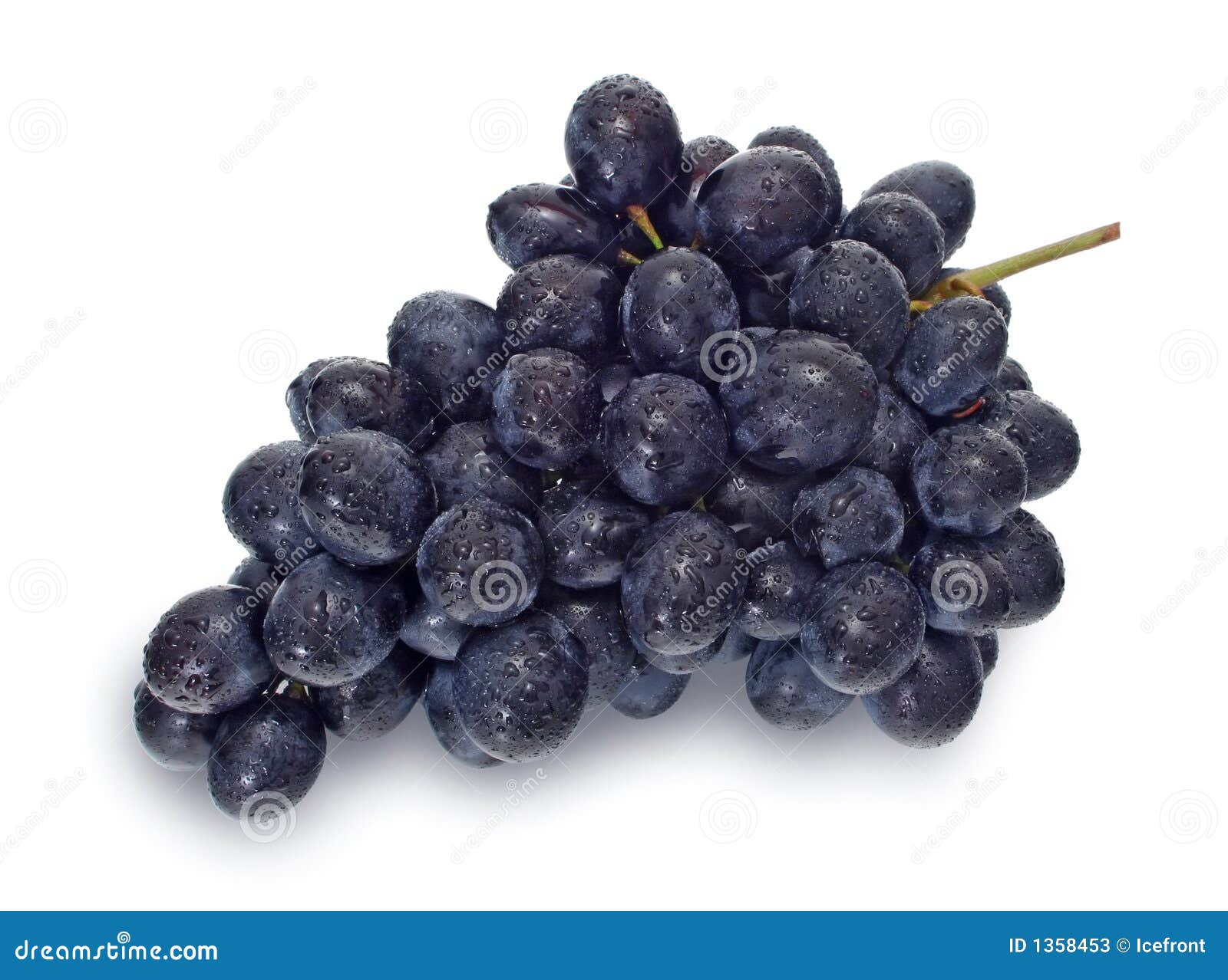 Racimo de la uva imagen de archivo. Imagen de vino, sano - 1358453