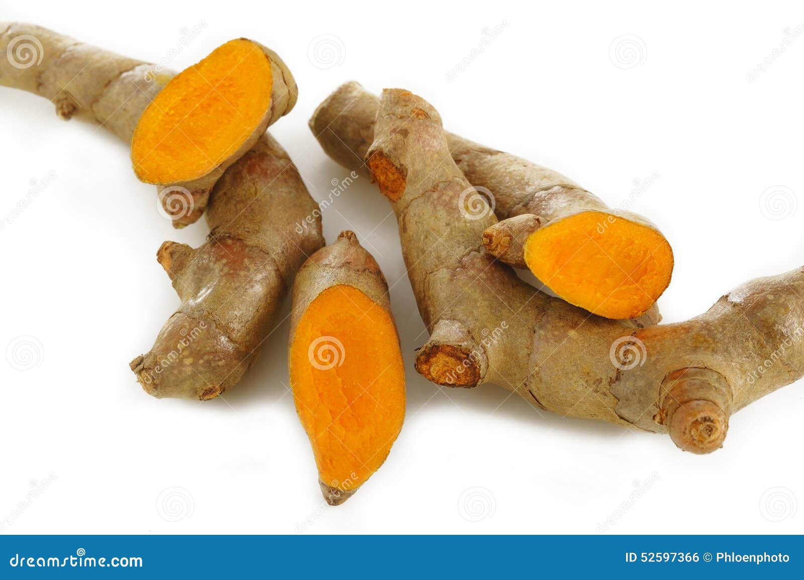 Racine de safran des indes photo stock. Image du assaisonnement - 52597366