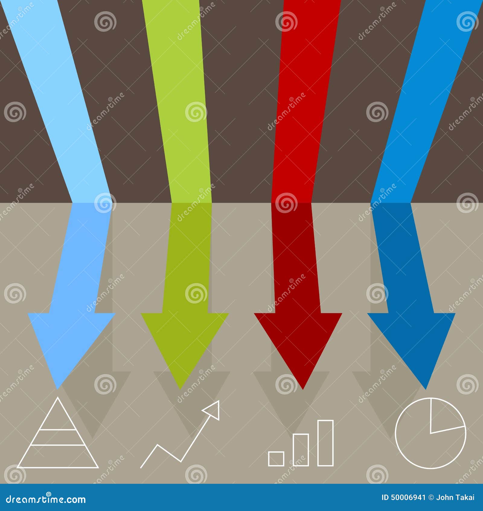 Chart Racing Car Straight Trajectory Harmonization Cartoon Vector ...
