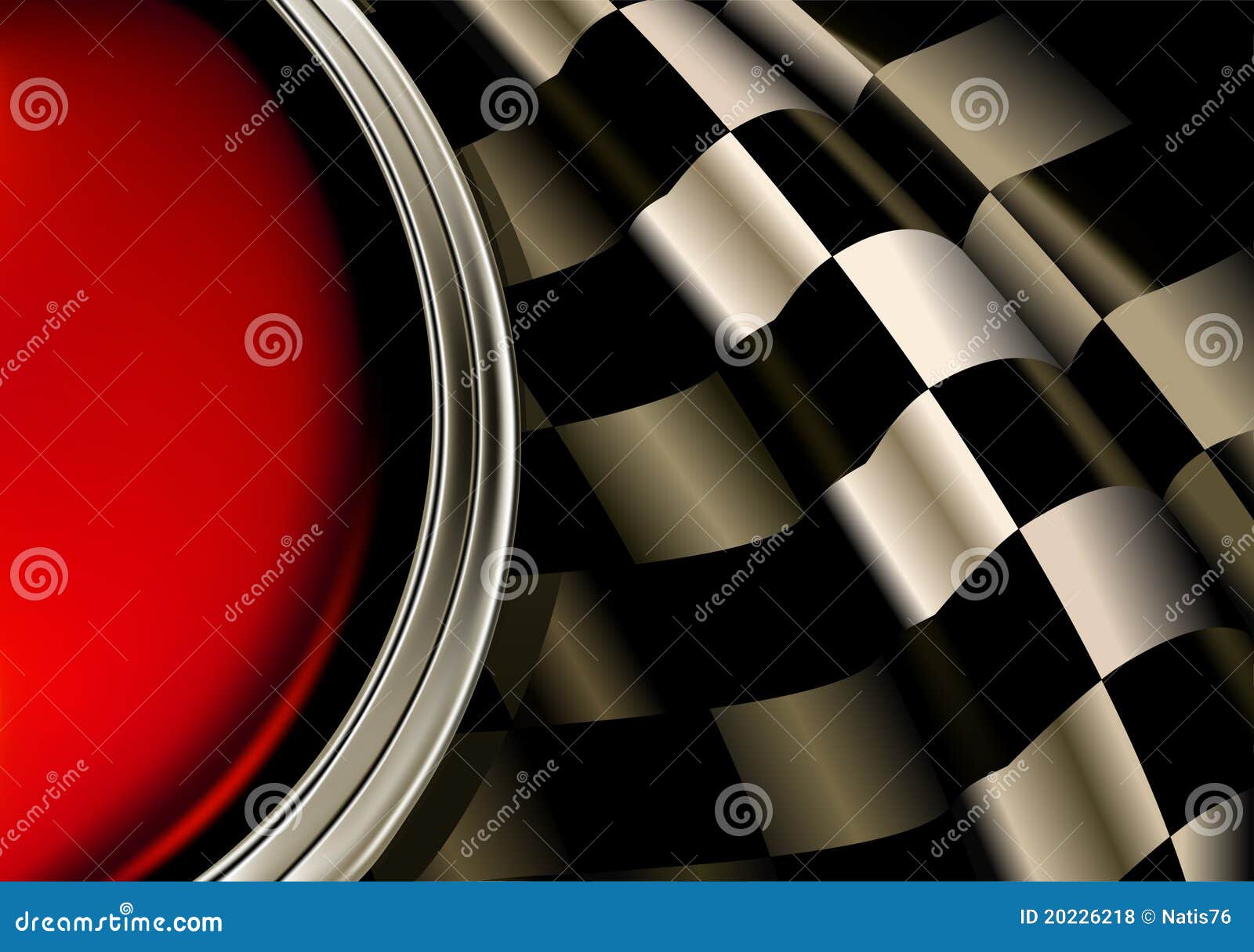 Racing Background stock vector. Illustration of flag - 20226218