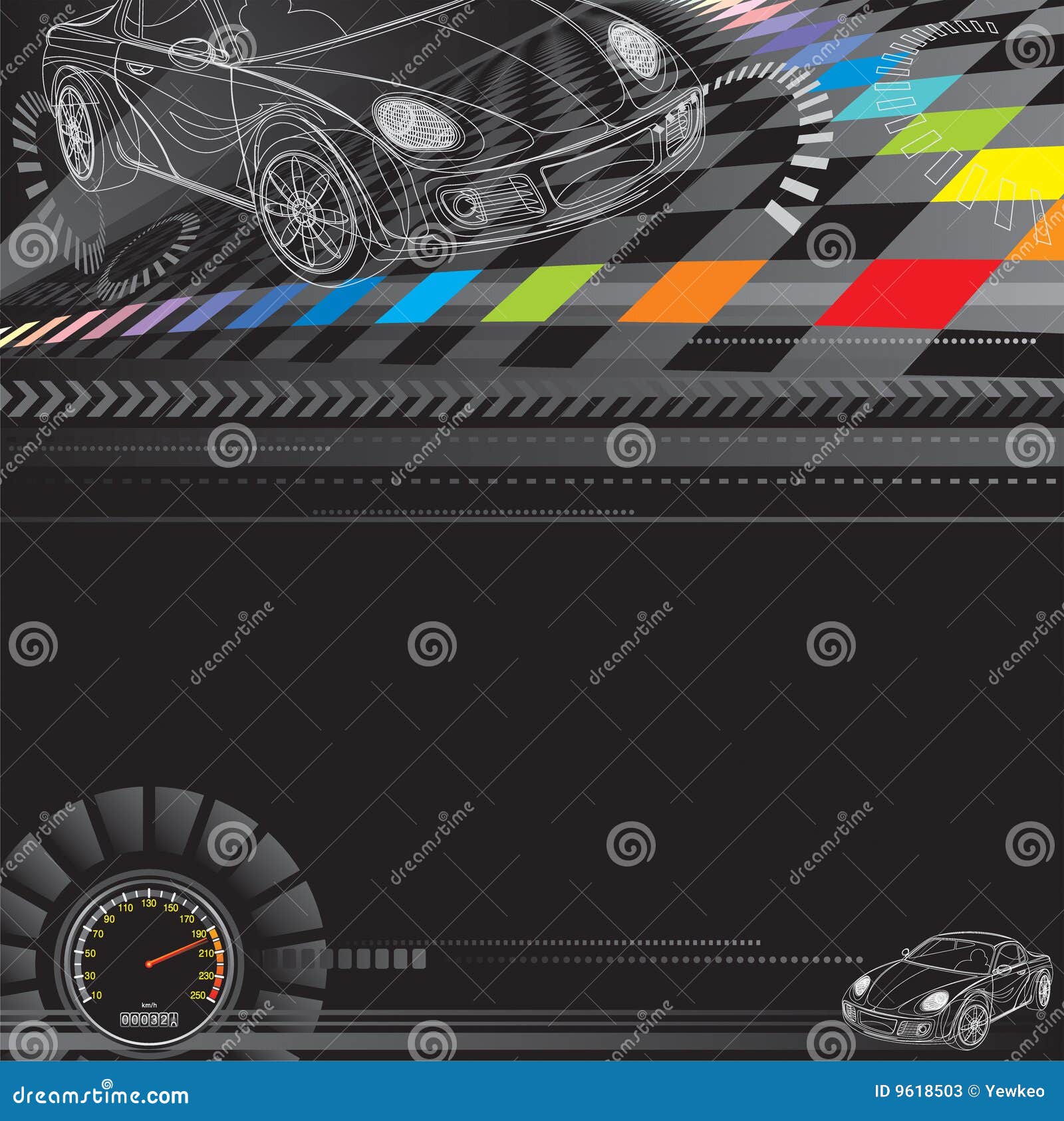 Racing Background stock vector. Illustration of driveway - 9618503
