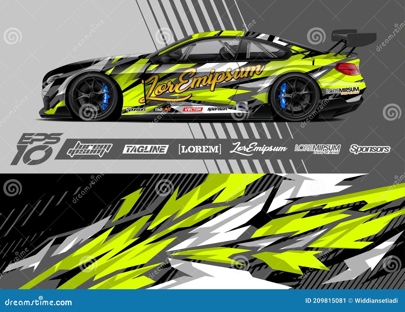 Racing Background for Car Wrap Stock Vector - Illustration of abstract ...