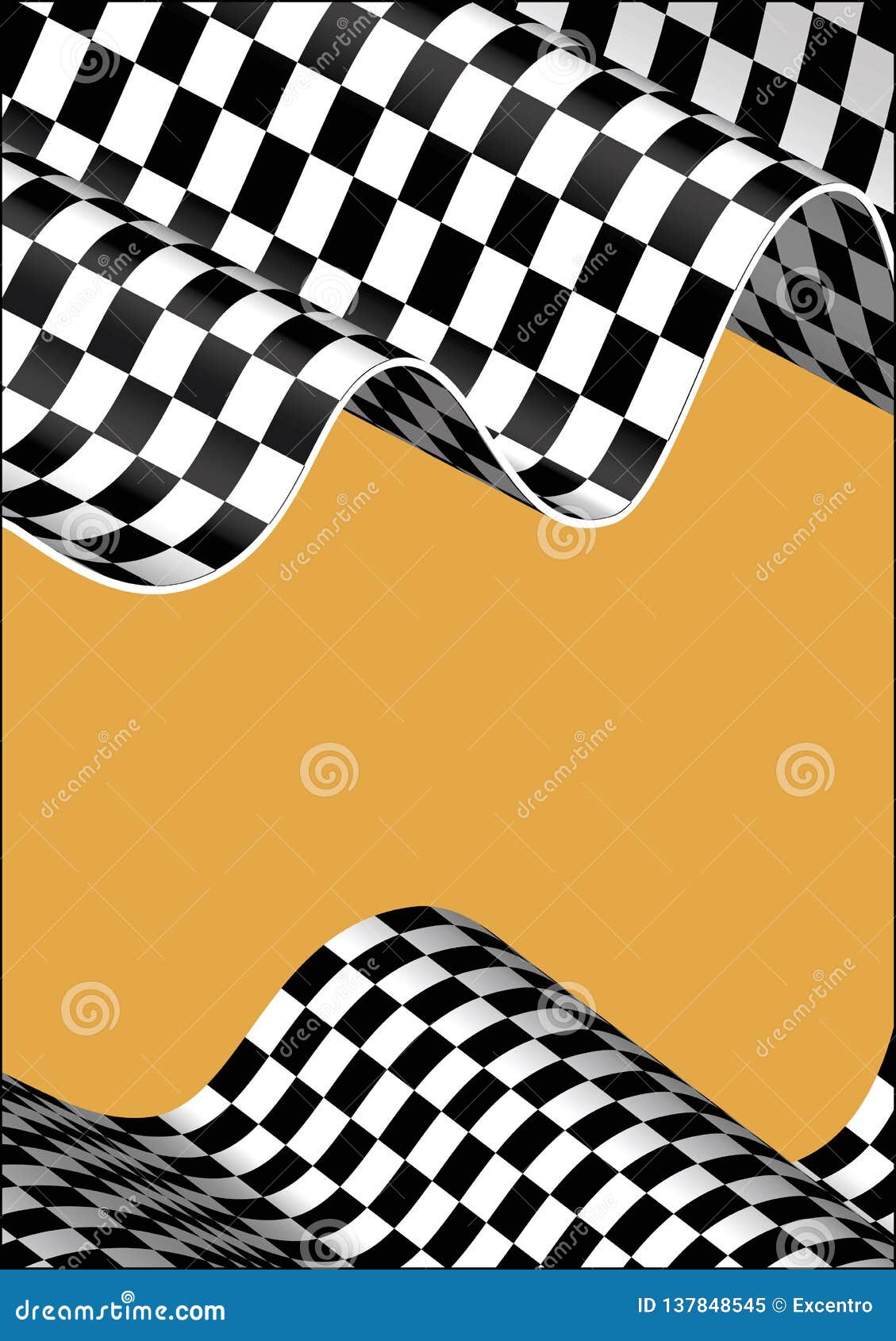 Racing Background Flag stock vector. Illustration of competition ...