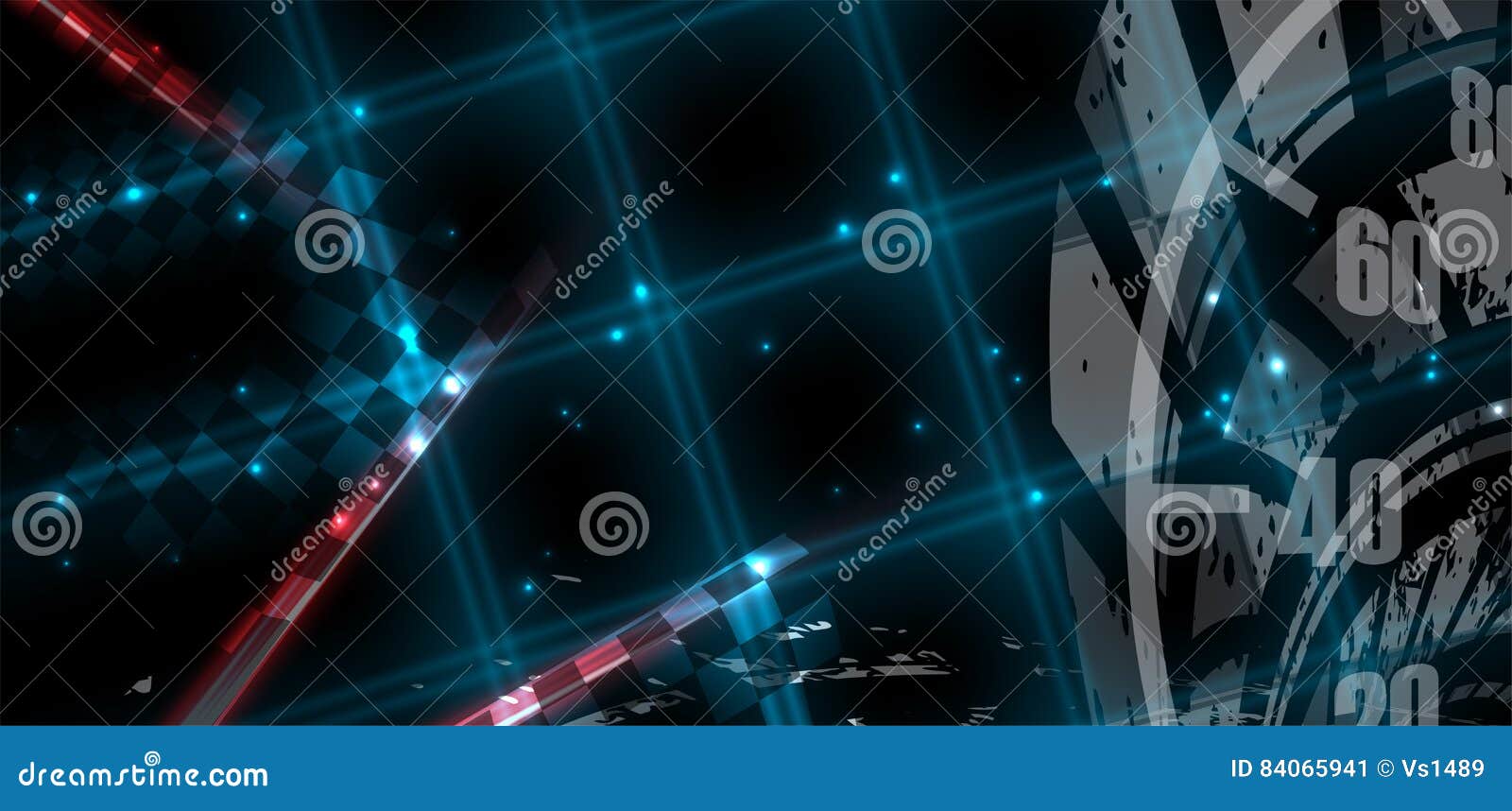 Racing Background, Vector Illustration Abstraction in Car Stock Vector ...