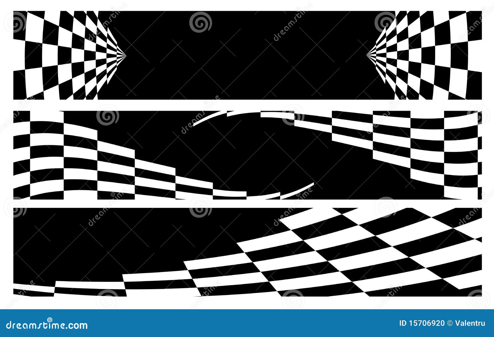 Racing banner stock vector. Illustration of wind, motorized - 15706920