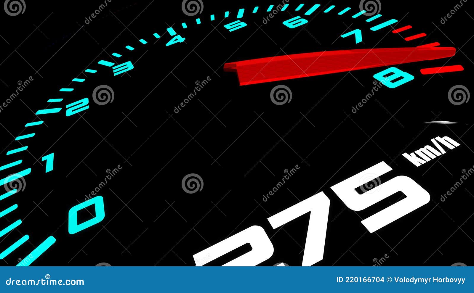 Racing Car Dashboard 3D Animation Stock Illustration - Illustration of ...