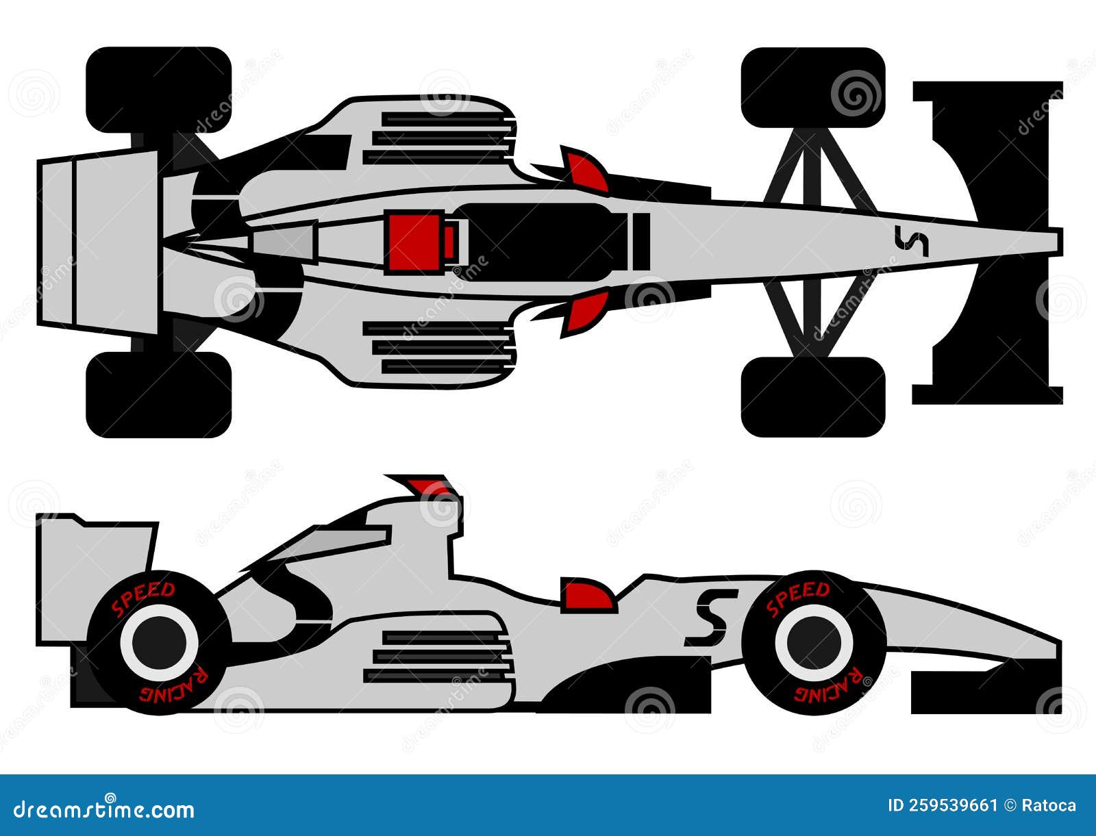 Racing car design stock vector. Illustration of sport - 259539661