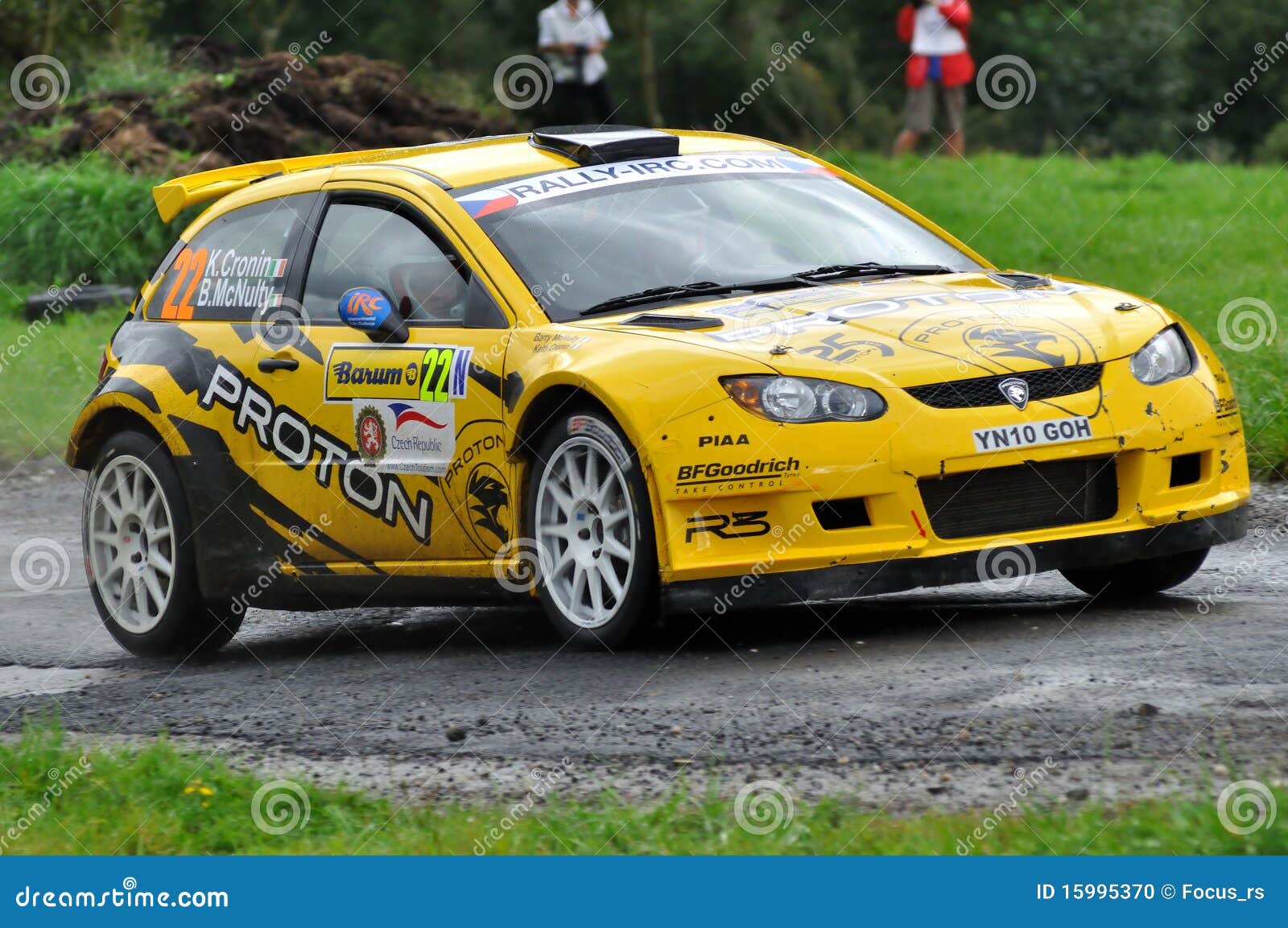 Racing Car Keith Cronin editorial image. Image of fabia - 15995370