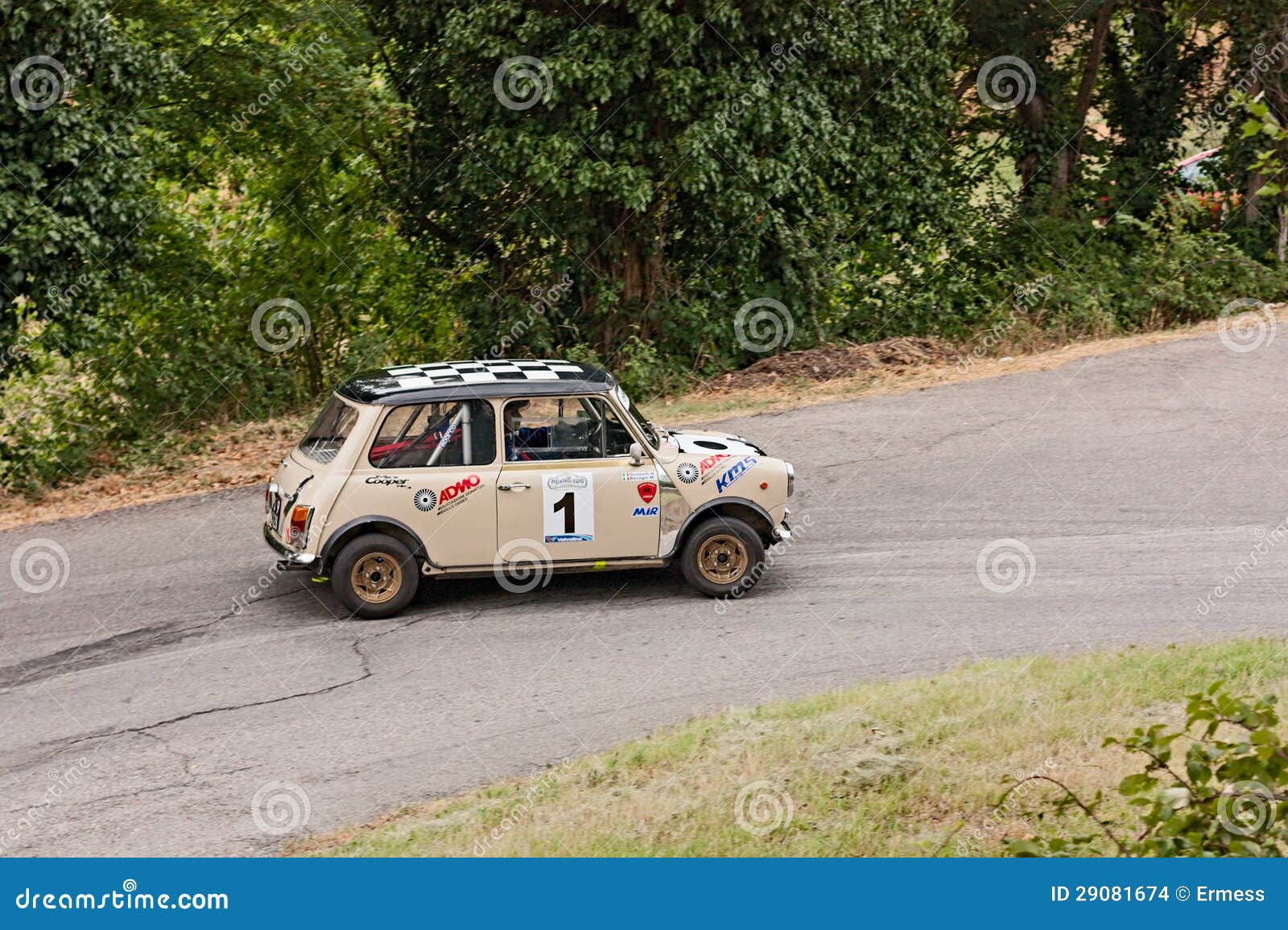 Racing Car Mini Cooper Mk III Editorial Stock Image - Image of ancient ...
