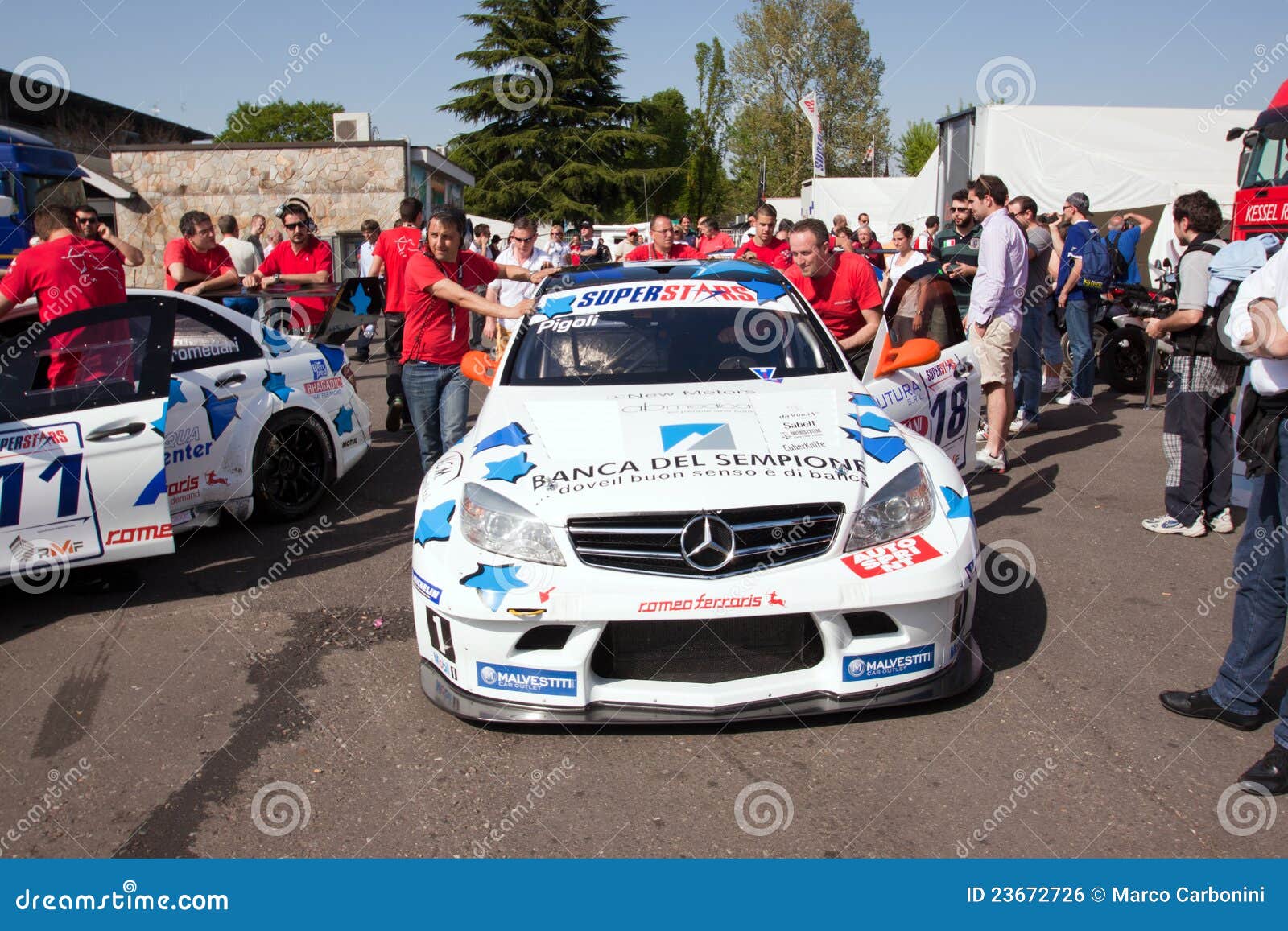 Racing Car in the Rally of Monza Editorial Photo - Image of action ...