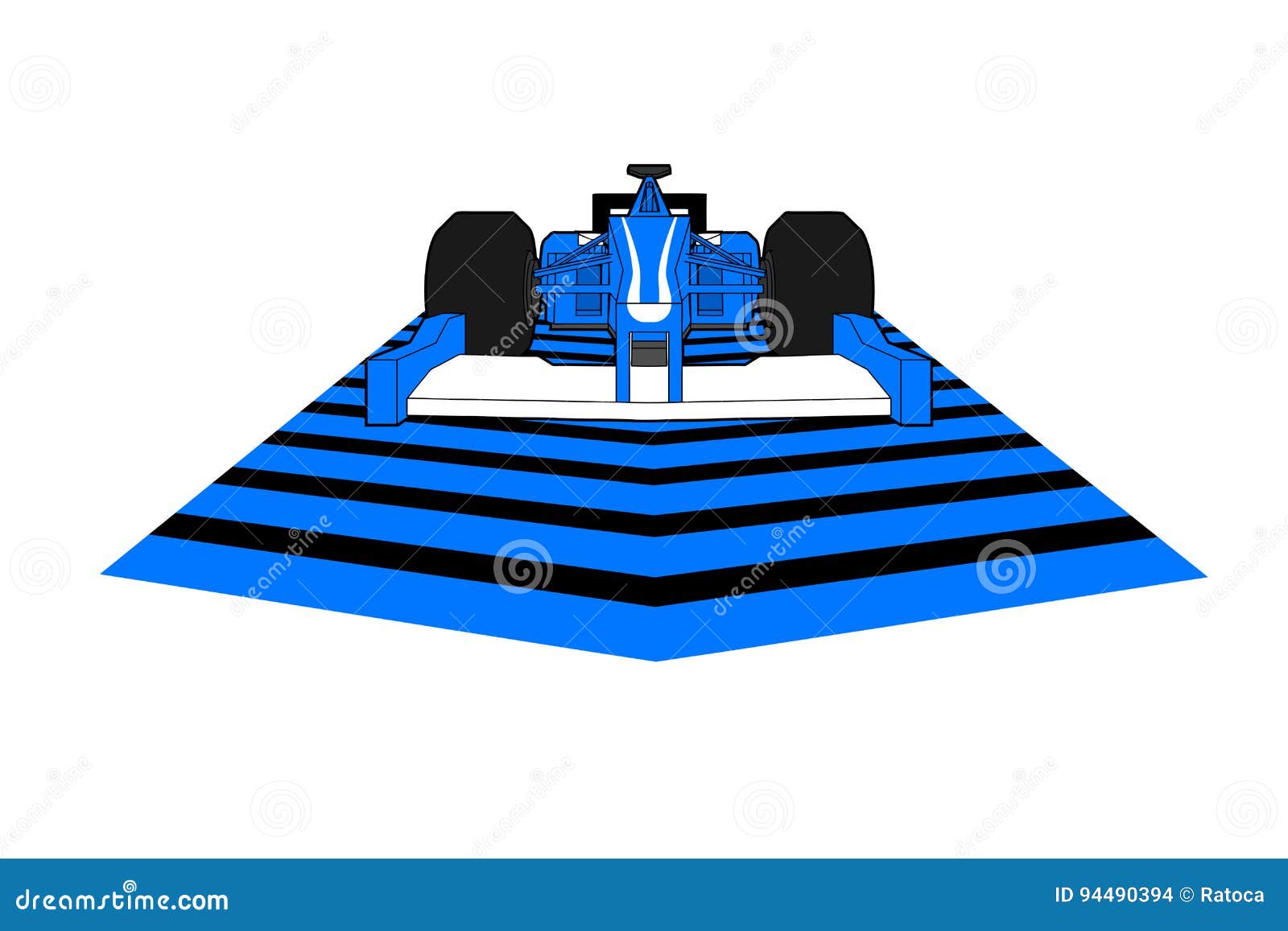 Racing car symbol stock vector. Illustration of speed - 94490394