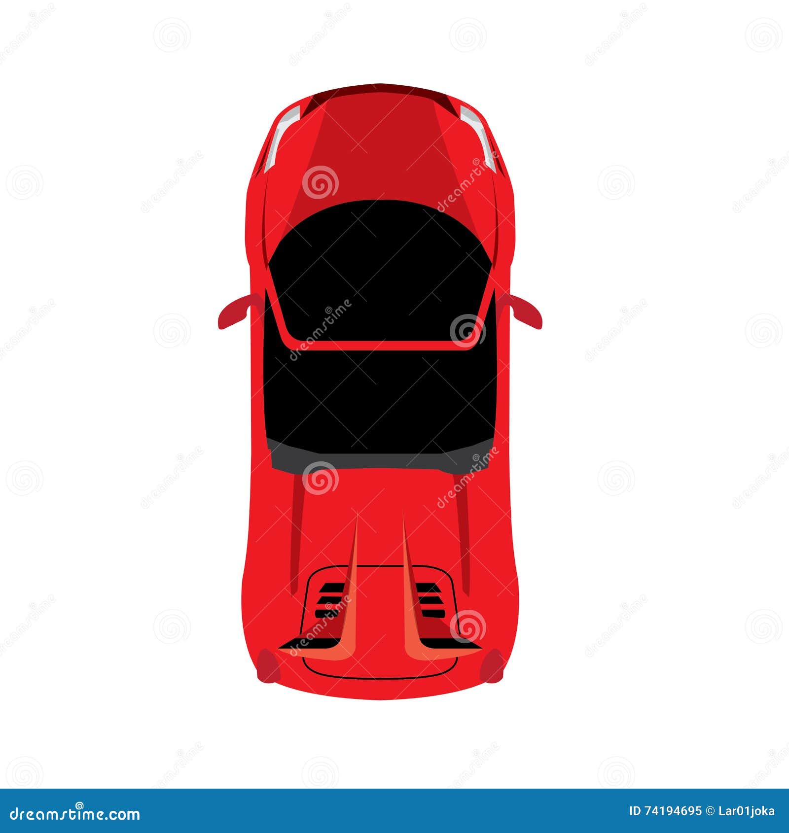 Racing Car, Vector Illustration Stock Vector - Illustration of graphic ...
