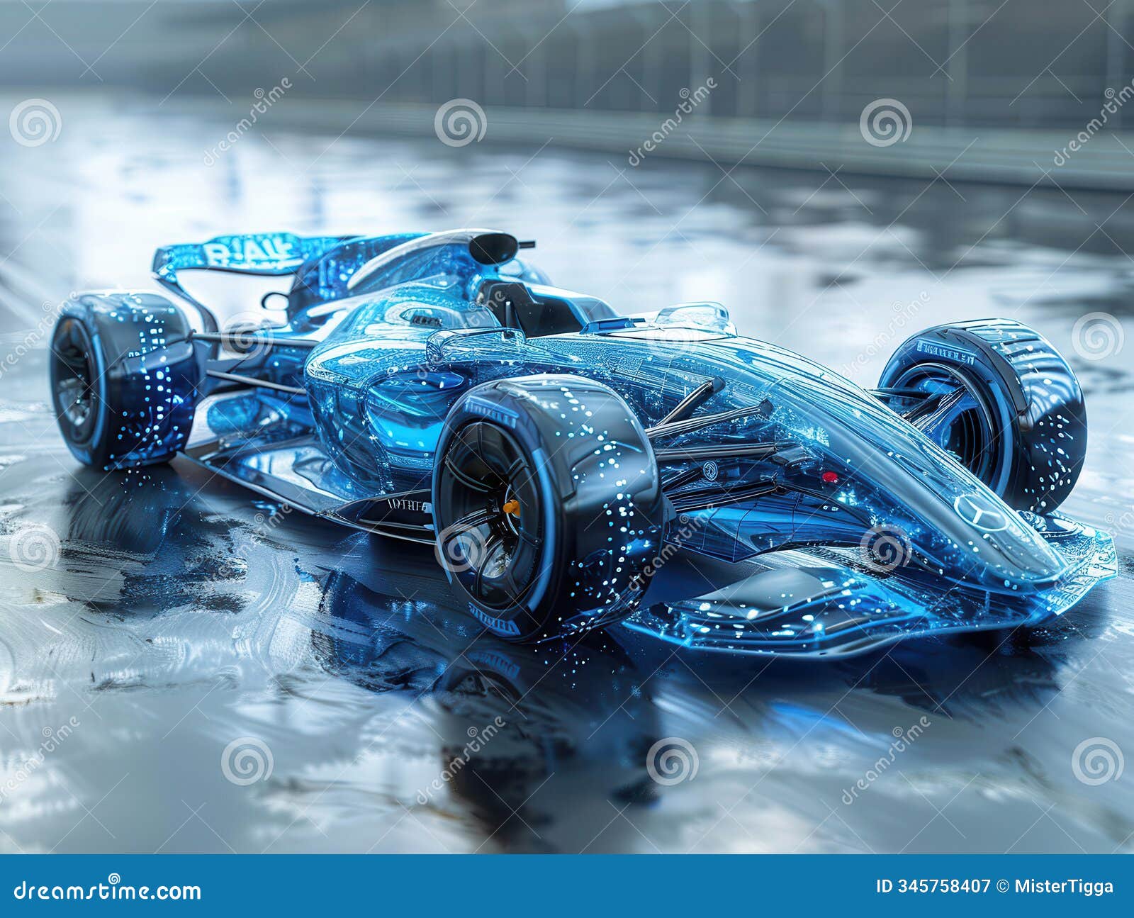 Racing Car Visualization with Augmented Reality Transparent Racing Car ...