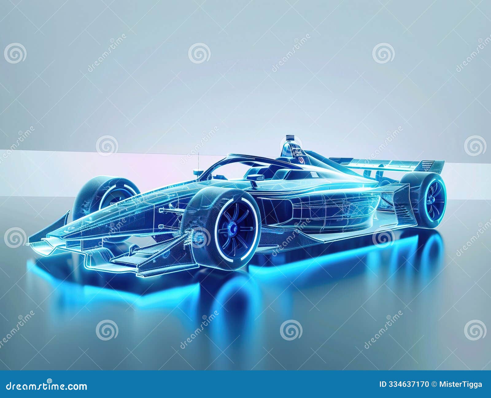 Racing Car Visualization with Augmented Reality Transparent Racing Car ...