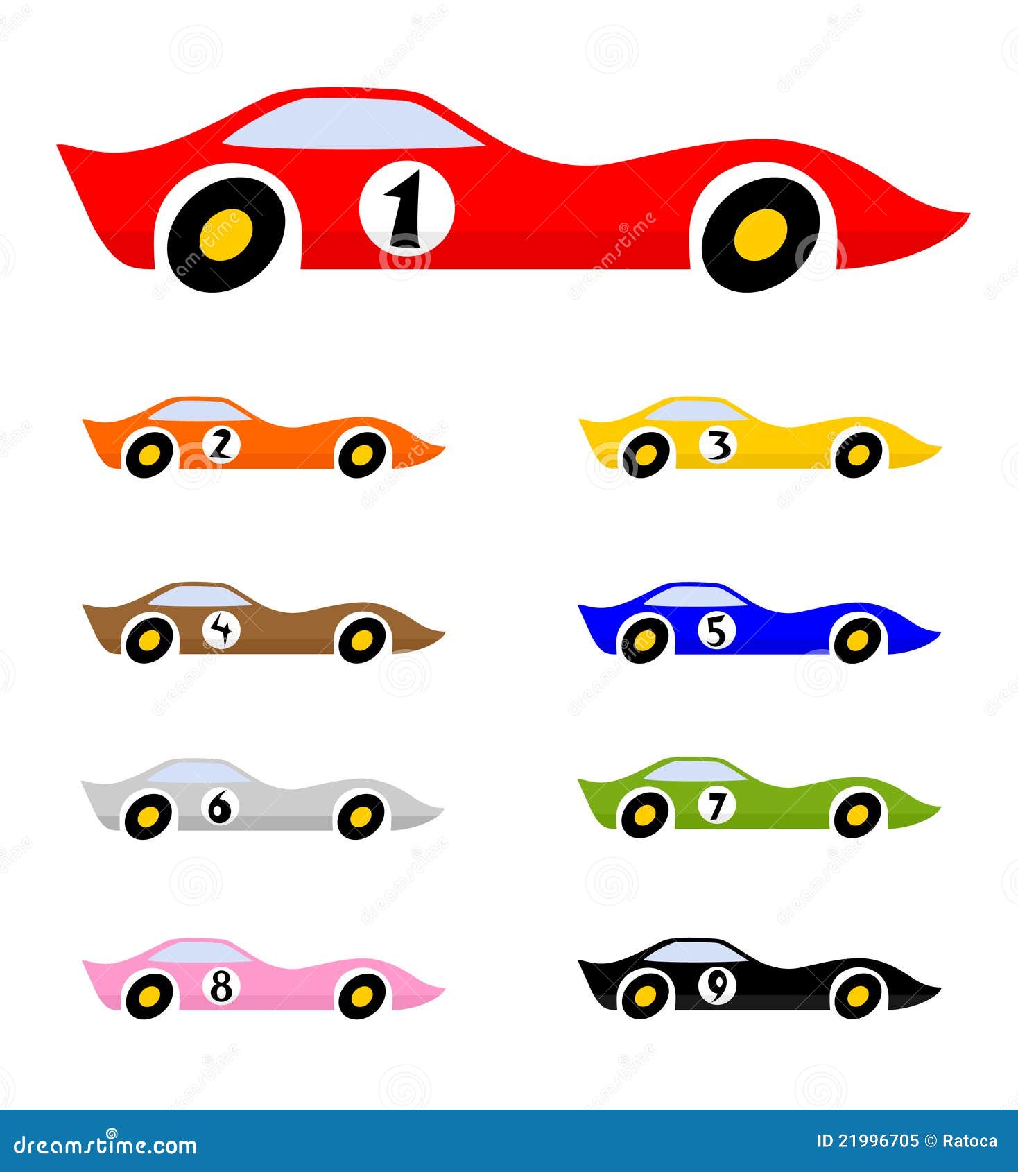 Two Color Racing Helmet Vector Icon From Security Concept. Isolated ...