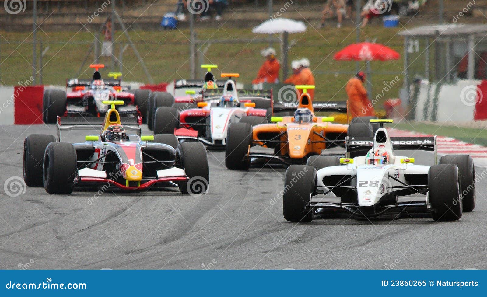 Racing cars editorial image. Image of motor, circuit - 23860265