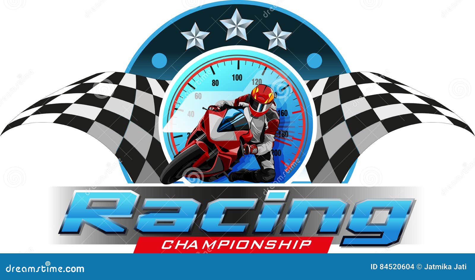 Racing Championship stock illustration. Illustration of flag - 84520604