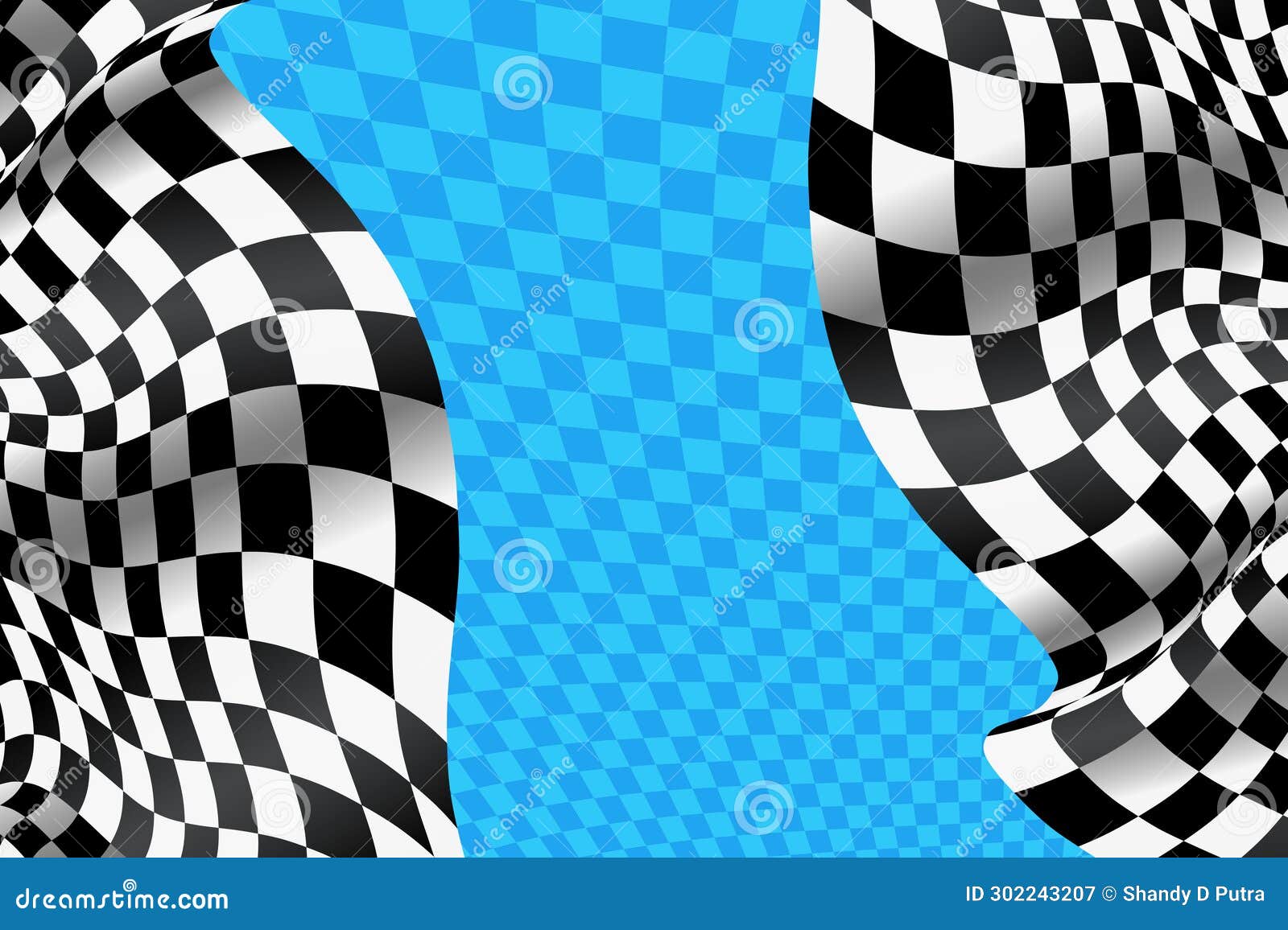 Racing Checkered Flag Background Stock Vector - Illustration of finish ...