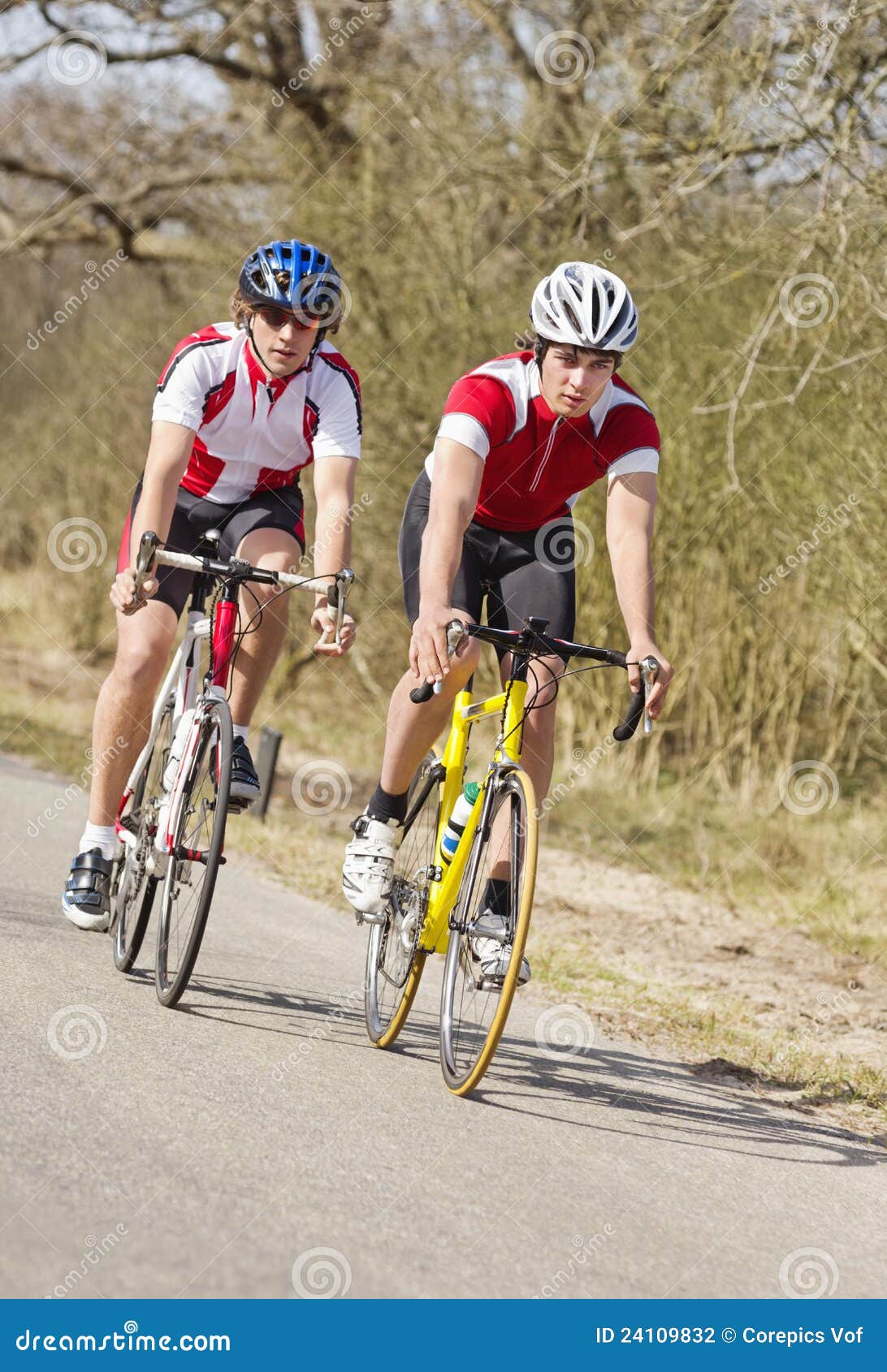 Racing Cyclists stock photo. Image of race, strenght - 24109832