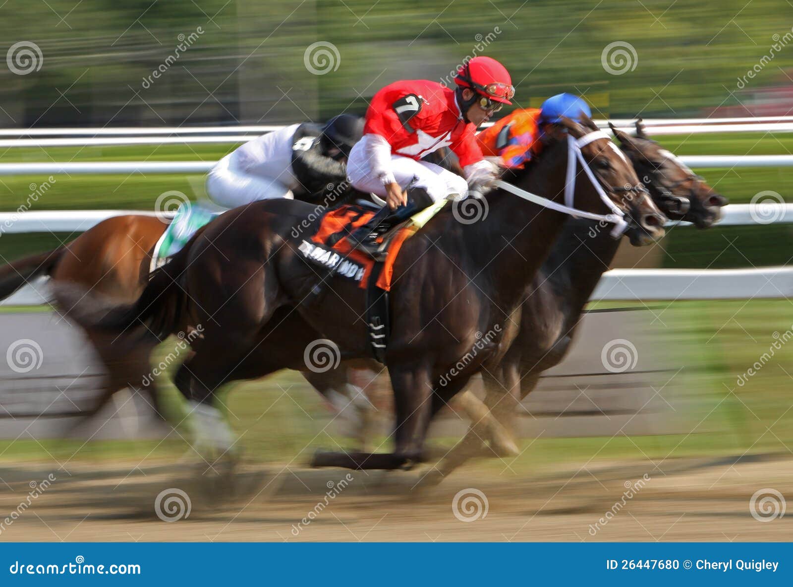 Racing Down the Home Stretch Editorial Image - Image of joel, dirt ...