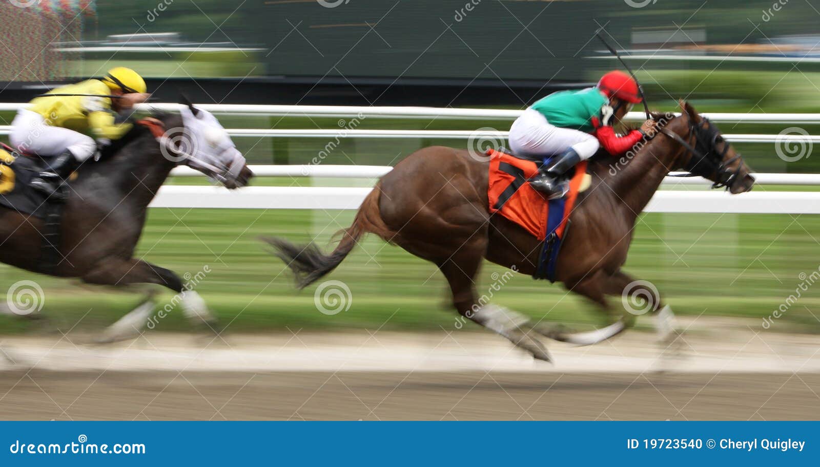Racing Down the Homestretch Editorial Image - Image of rider, blur ...