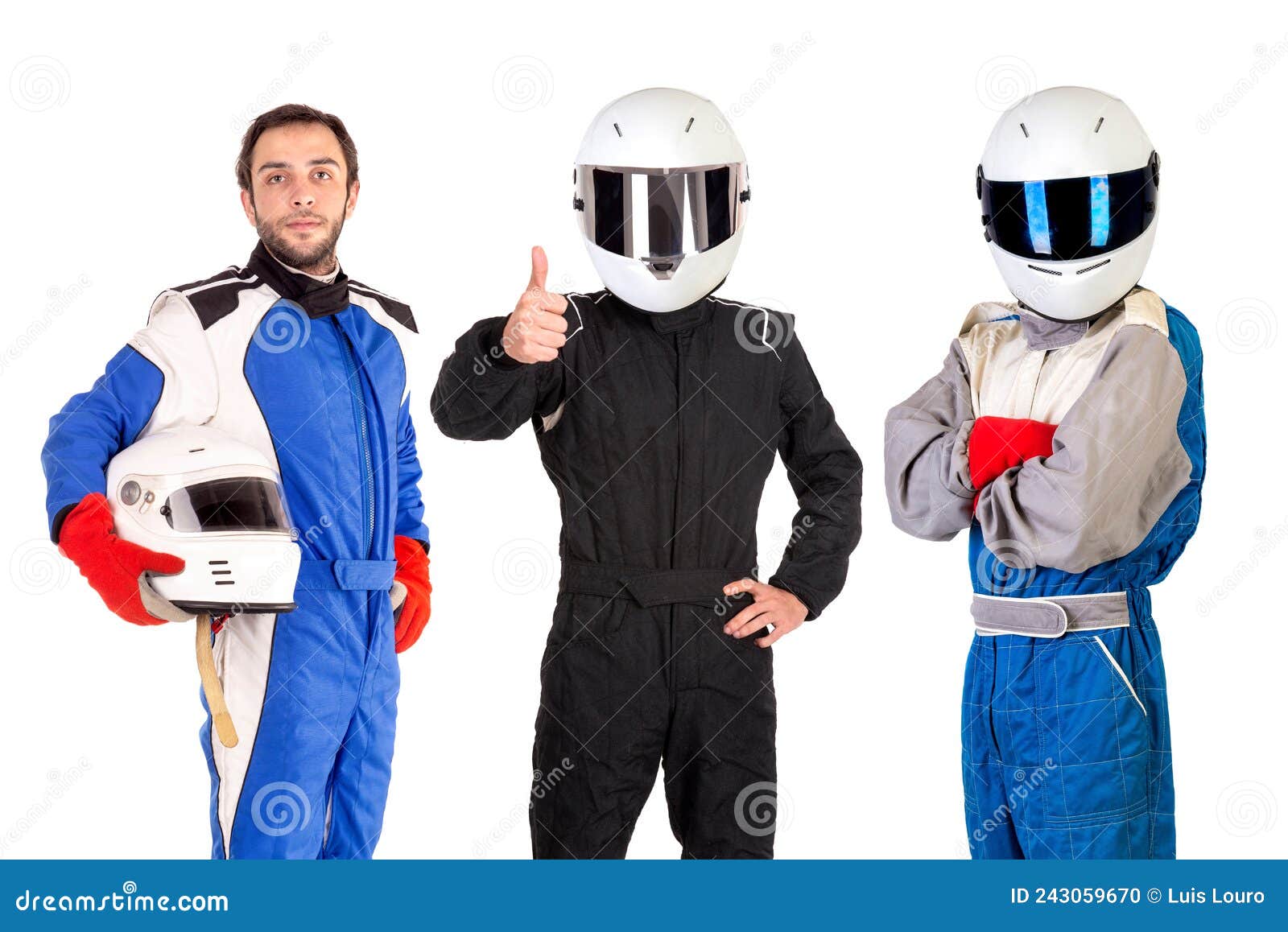 Racing Drivers Isolated in with Stock Photo - Image of racing, cool ...
