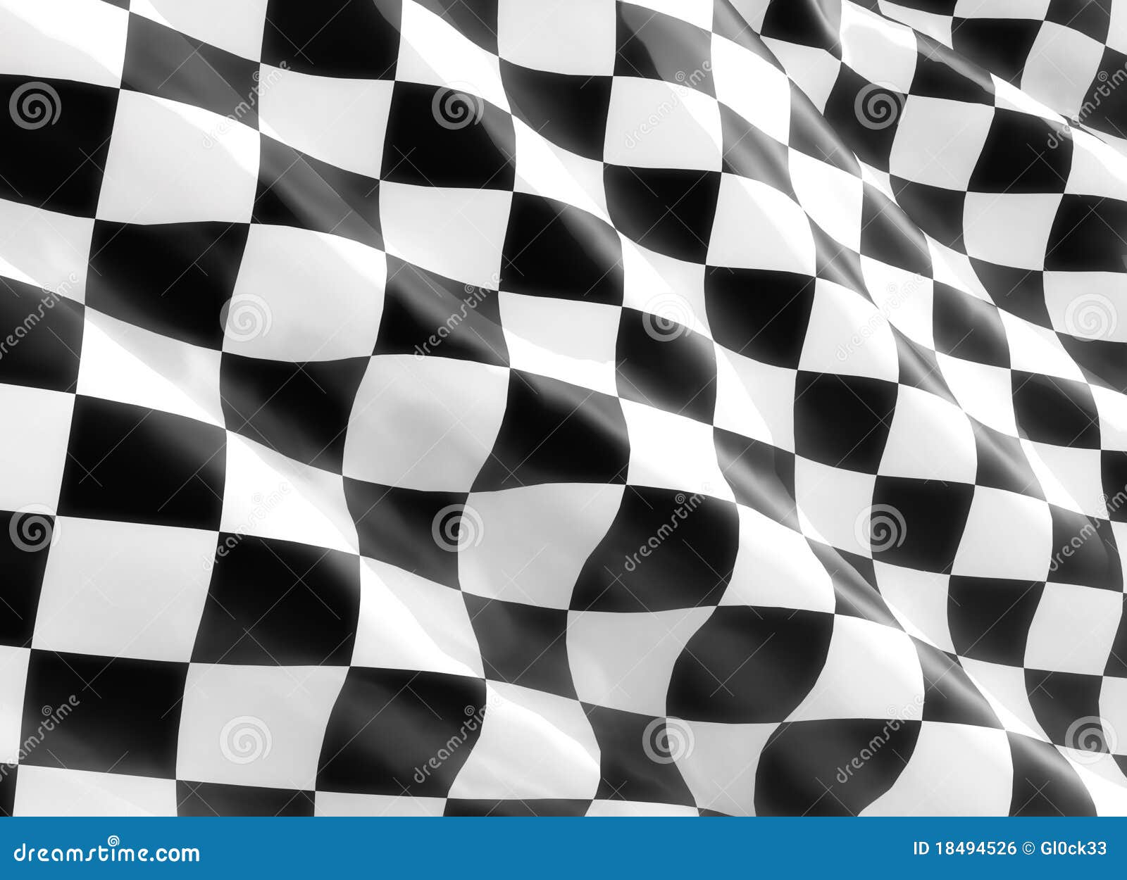 Racing Flag stock illustration. Illustration of glory - 18494526