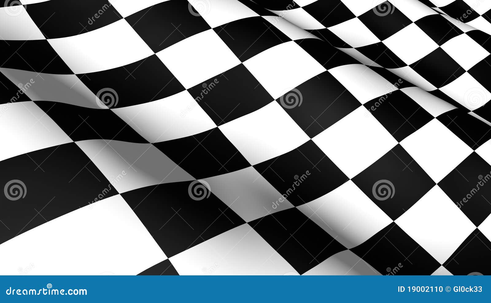Racing Flag stock illustration. Illustration of checker - 19002110