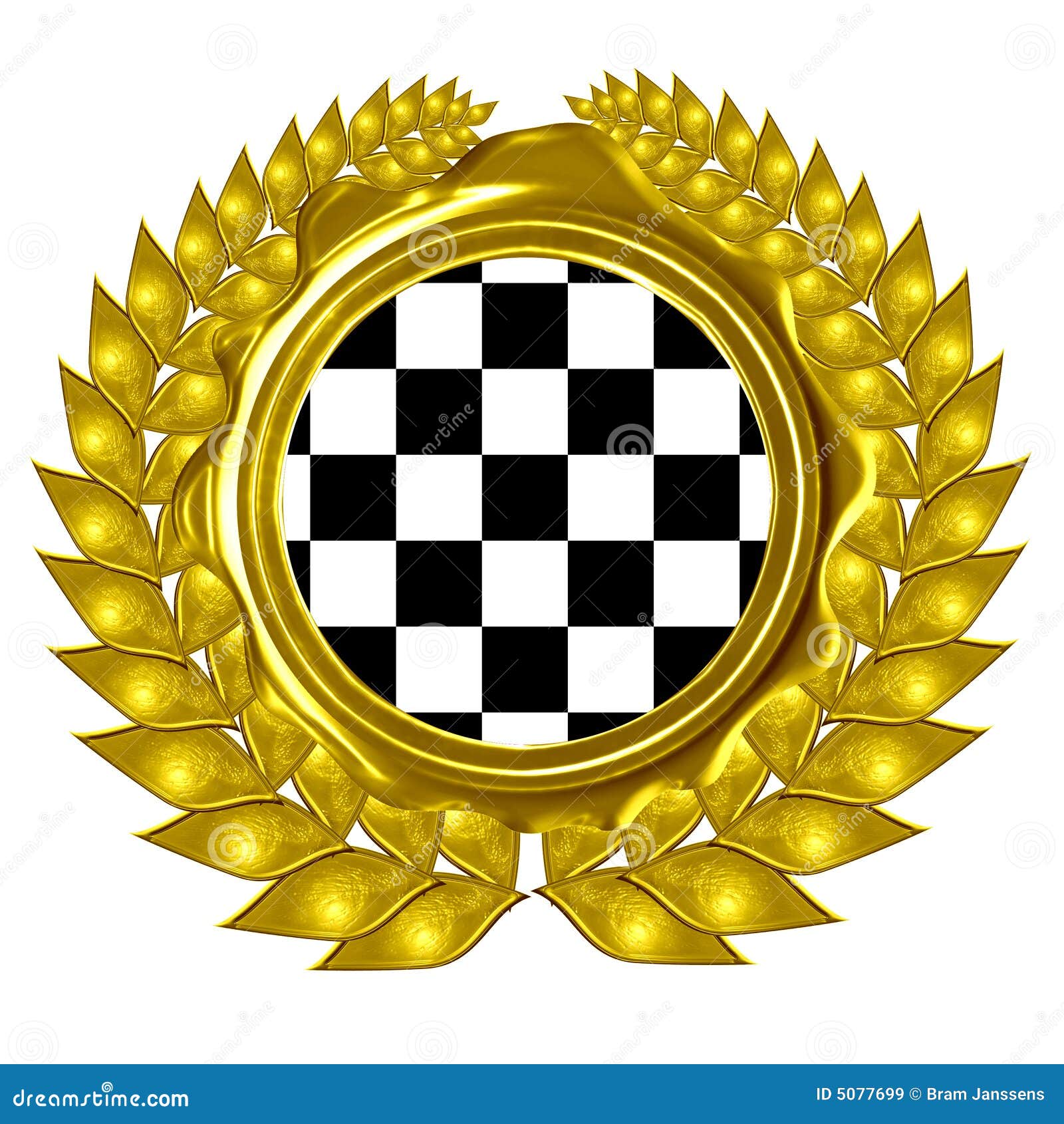 Racing flag stock illustration. Illustration of games - 5077699