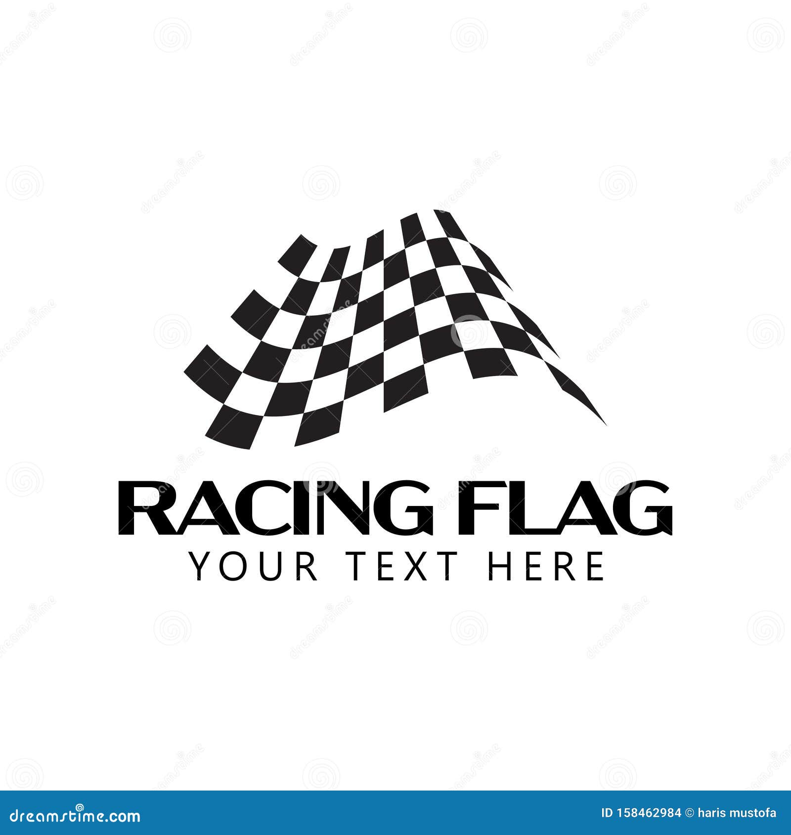 Racing Flag Graphic Design Template Vector Isolated Stock Vector ... Racing Flag Graphic Design Template Vector Isolated Stock Vector ...