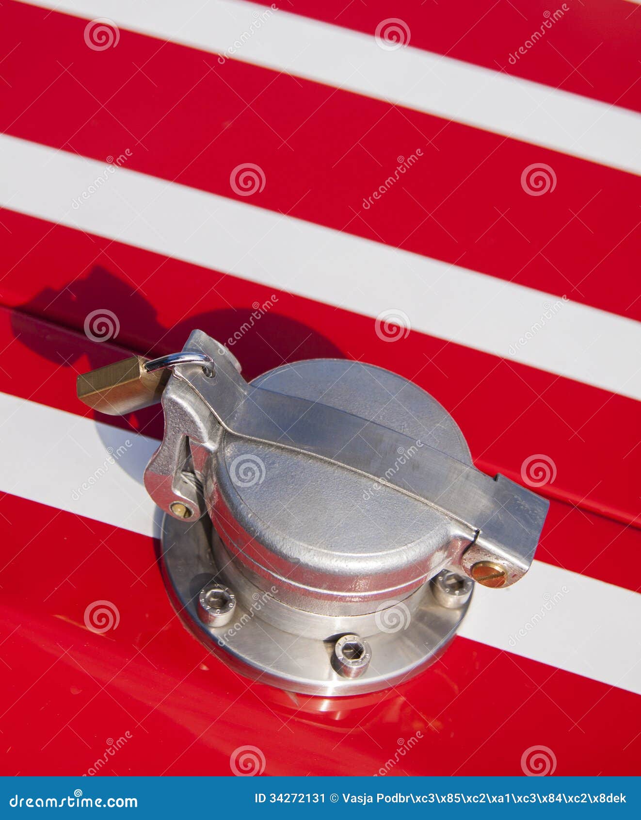 Racing fuel cap stock image. Image of aluminium, lock - 34272131
